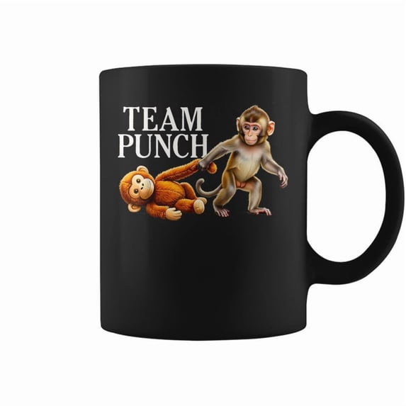 Baby Monkey Punch Team Punch Little Punch Big Love Coffee Mugs ...