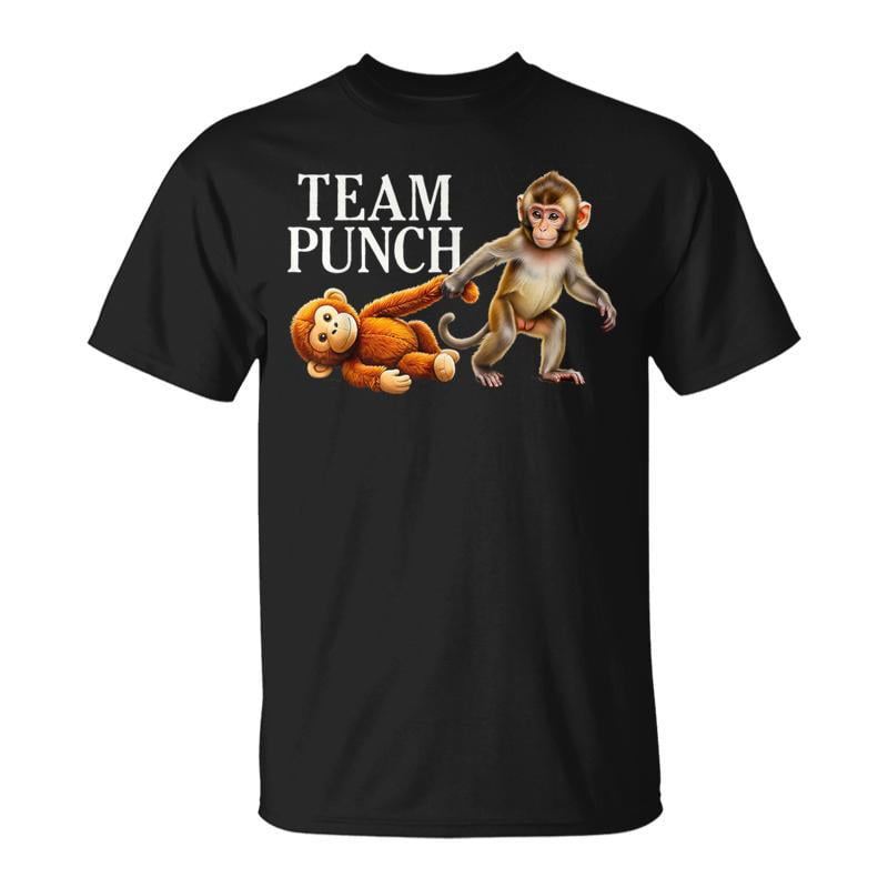 Baby Monkey Punch Team Punch Little Punch Big Love TShirt - Walmart.com