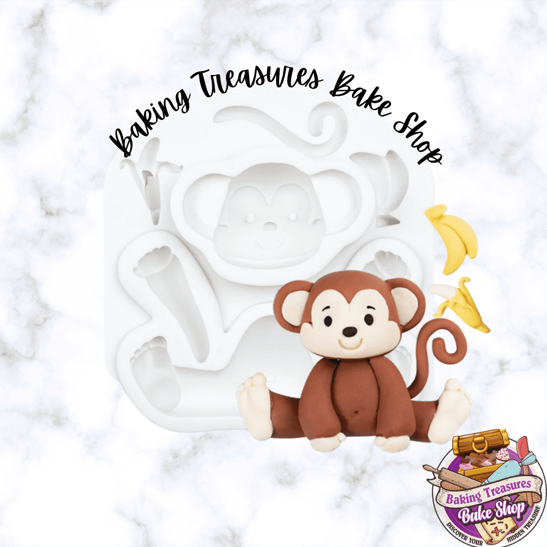 Baby Monkey Silicone Mold - Walmart.com