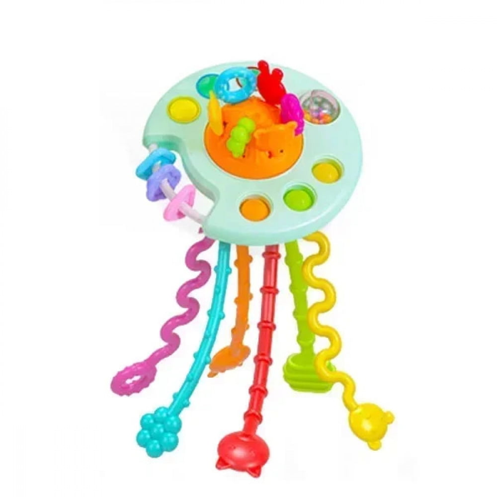 Baby Montessori Sensory Development Educational Toys Pull String Finger ...