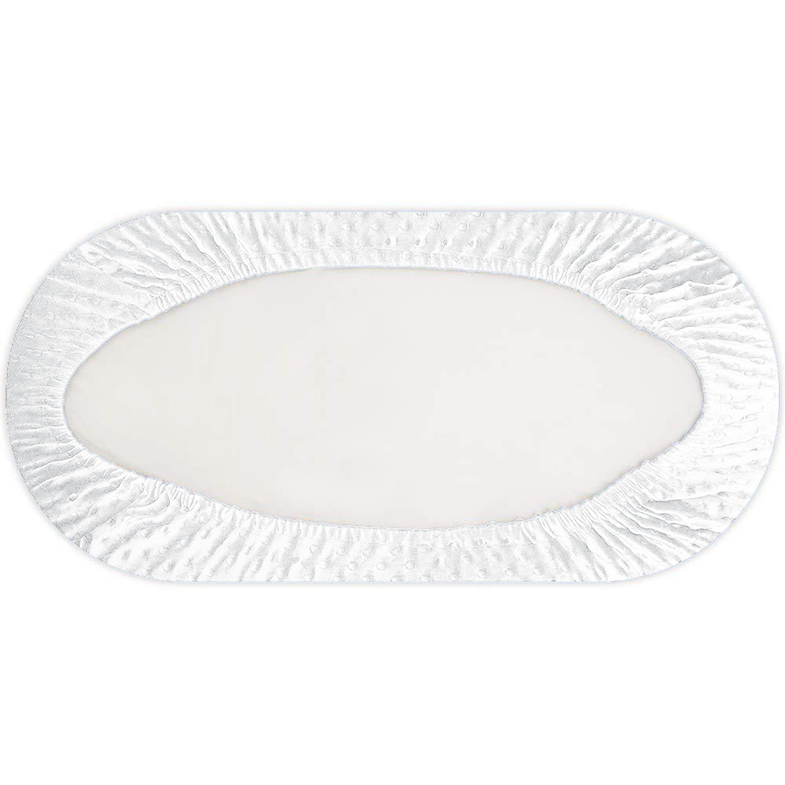 Baby Moses Basket Soft Bed Baby Crib Care Pad Covers Fitted Sheet ...