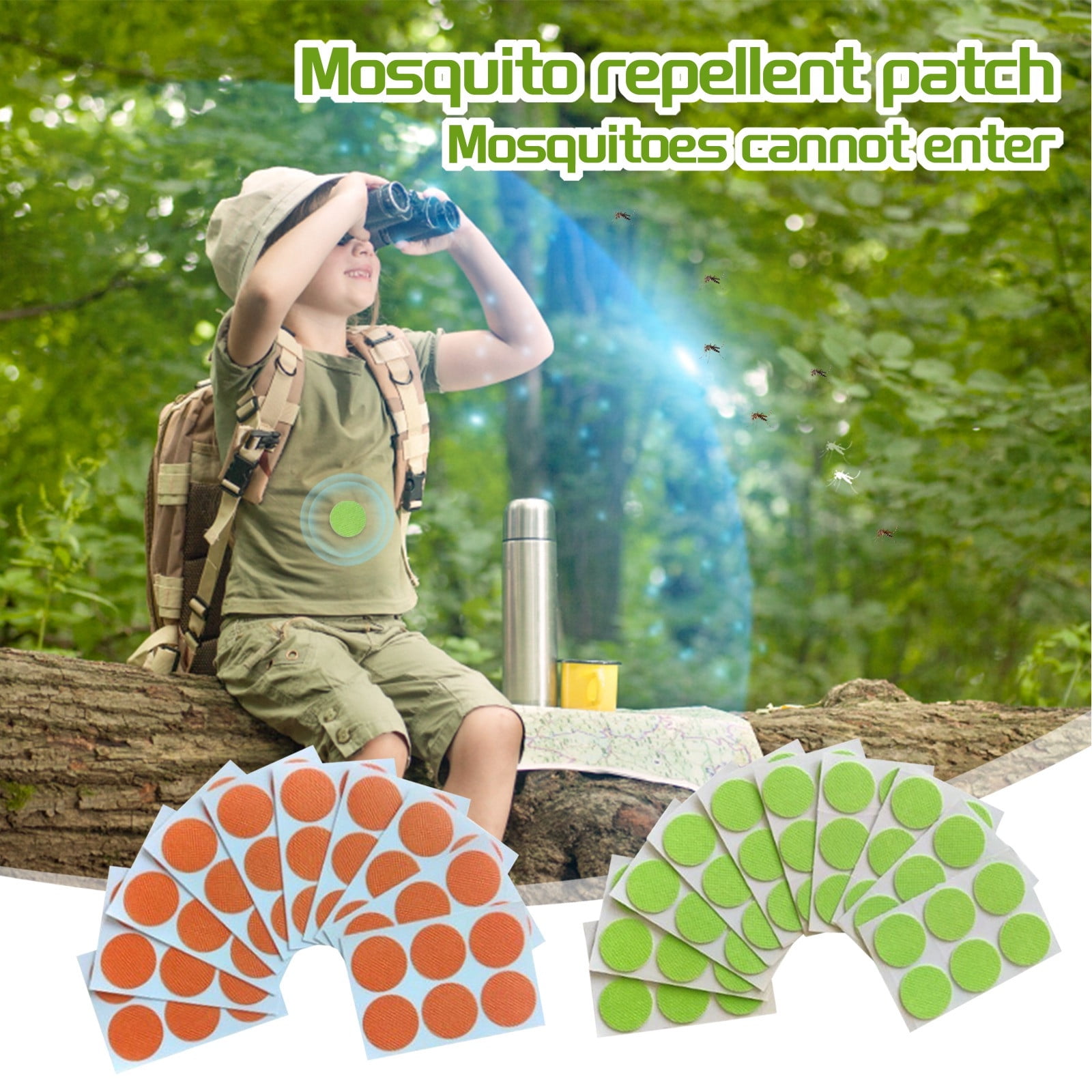 Baby Mosquito Repellent Stickers for Playground - Non-Toxic (20 Sheets ...