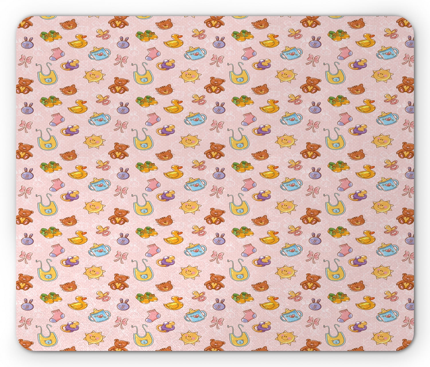 Baby Mouse Pad, Infant Toys Teddy Bears and Ducks with Shoes and Socks ...