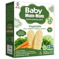 Baby Mum-Mum Vegetable Rice Teething Rusk Wafers, Non-GMO, Natural ...