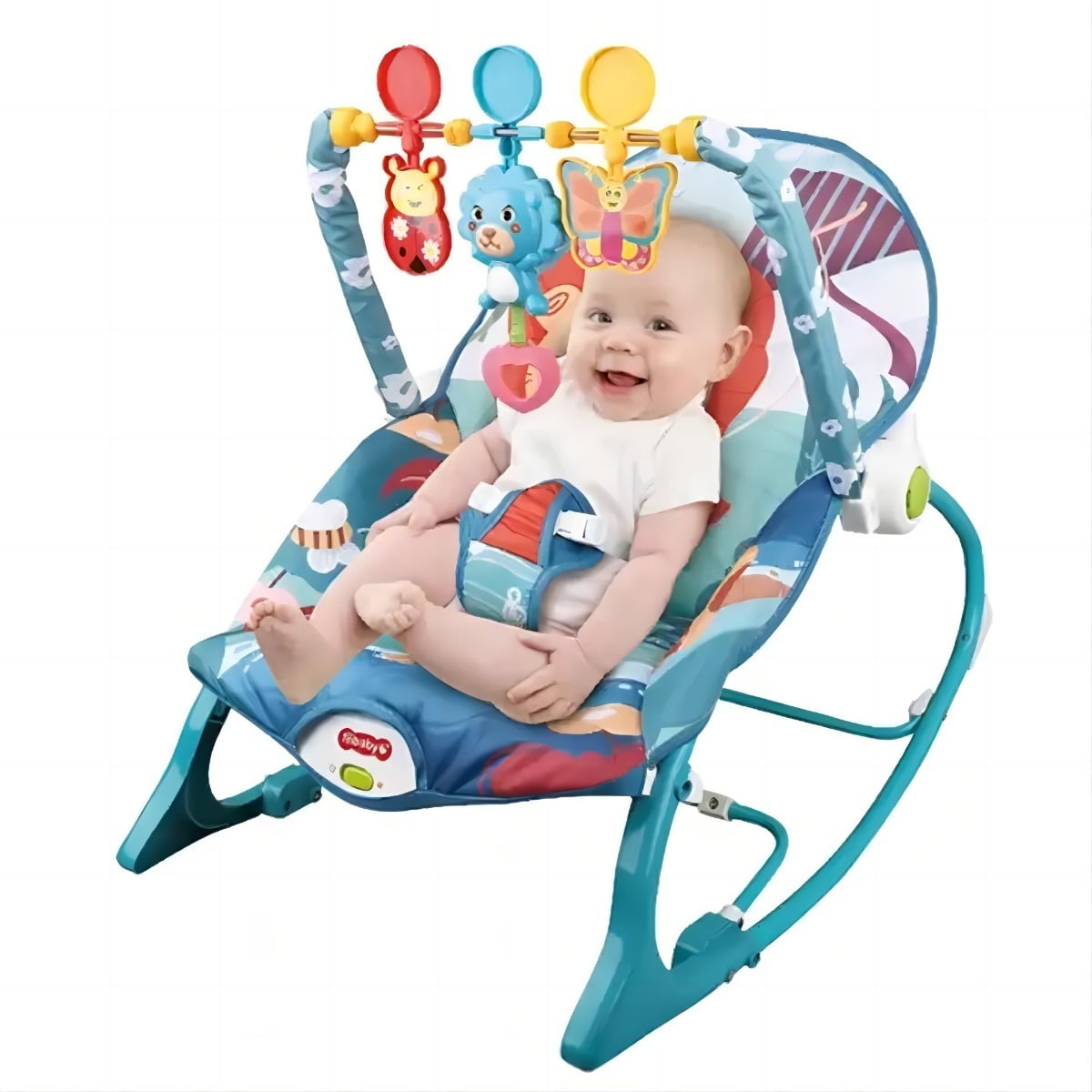Baby Music Bouncer Seat Newborn Infant Toddler Rocker Vibration Rocking ...