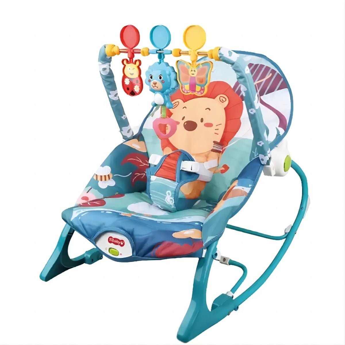 Baby Music Bouncer Seat Newborn Infant Toddler Rocker Vibration Rocking ...