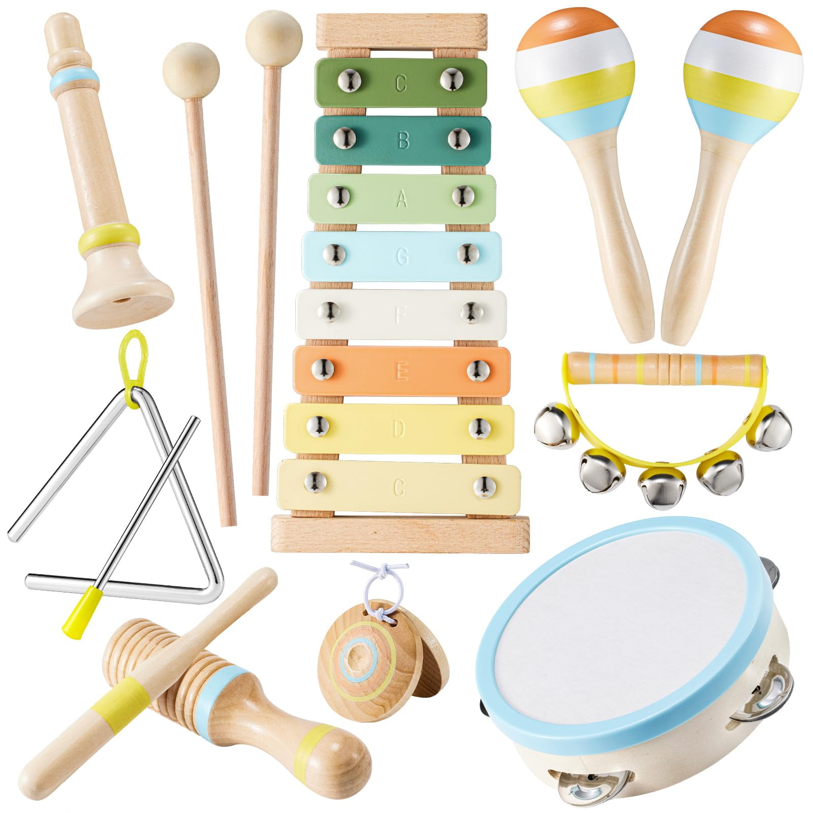 Baby Musical Instruments - TMA2 Montessori Musical Toys for Toddlers ...