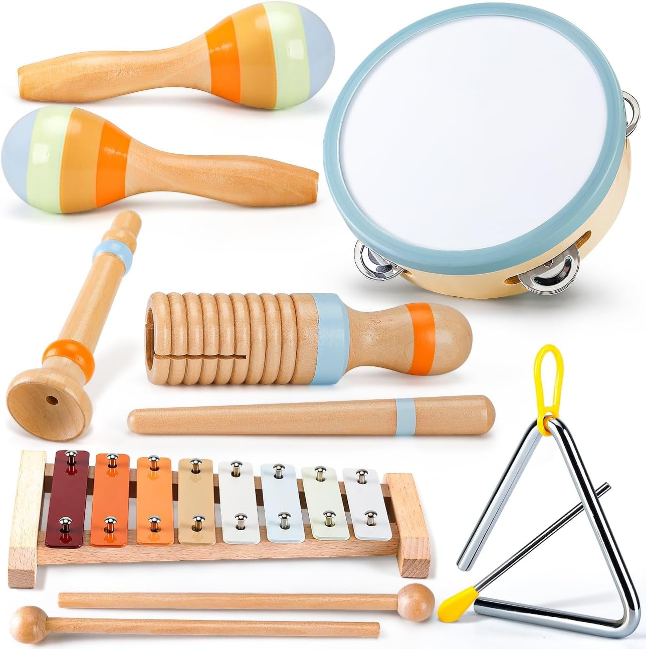 Baby Musical Instruments for Toddlers 1-3: Montessori Music Toys for ...
