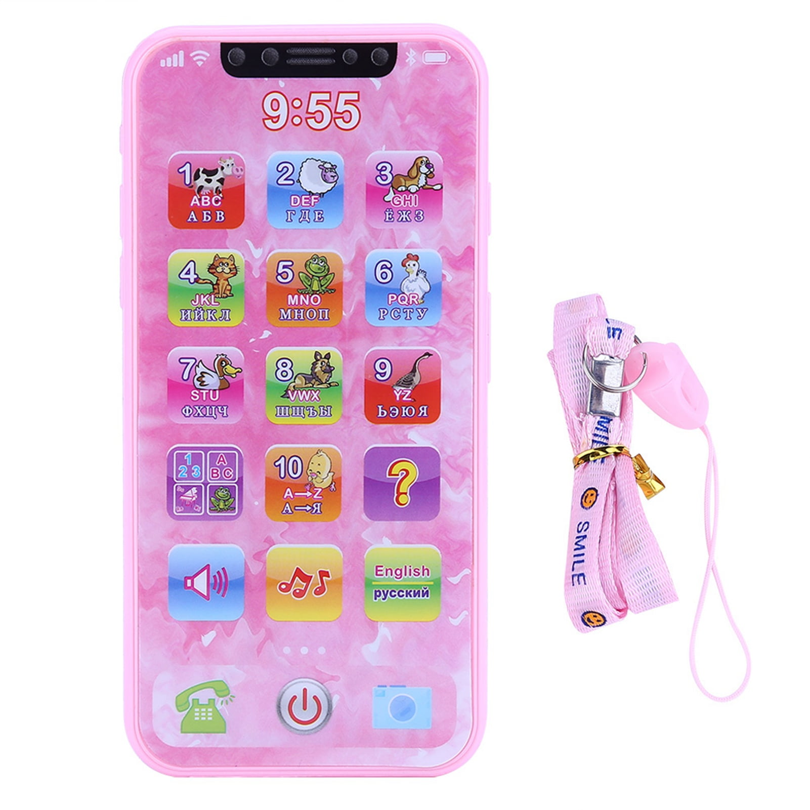Baby Musical Phone Toys, Infant Keys Toys, Electronic Toys Early ...