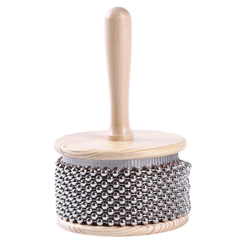 NOBRAND Baby Musical Toy Wooden Cabasa Percussion Instrument, Child ...