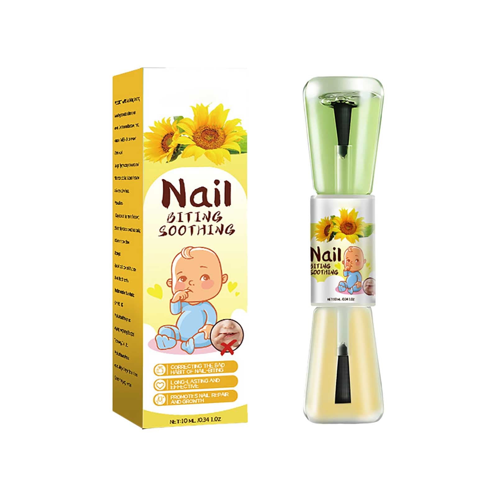 Baby Nail Biting Taste Liquid For Thumb & Weaning Sunflower Flavored ...