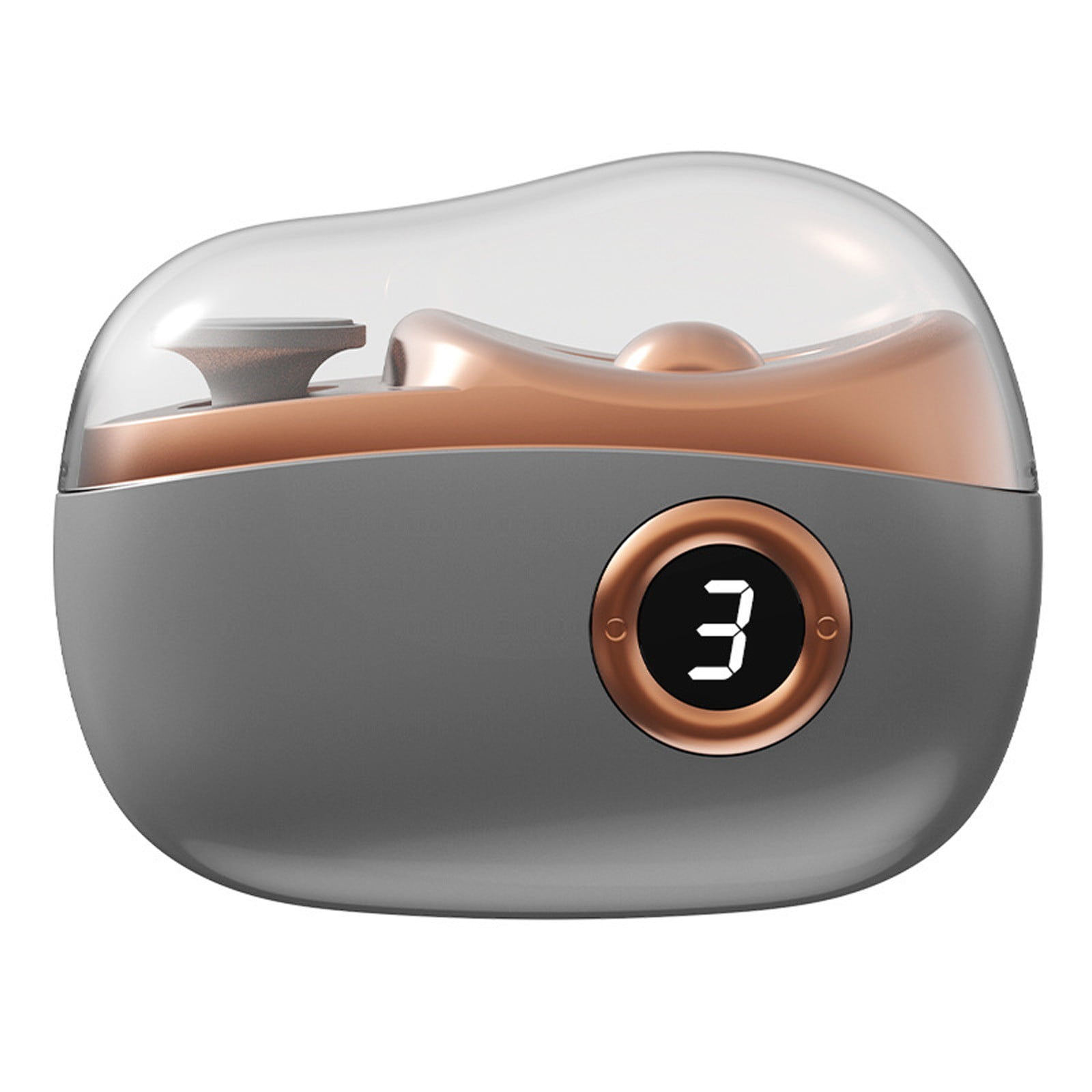 Baby Nail Clipper - LED Light Auto Off USB C Rechargeable Trimming ...