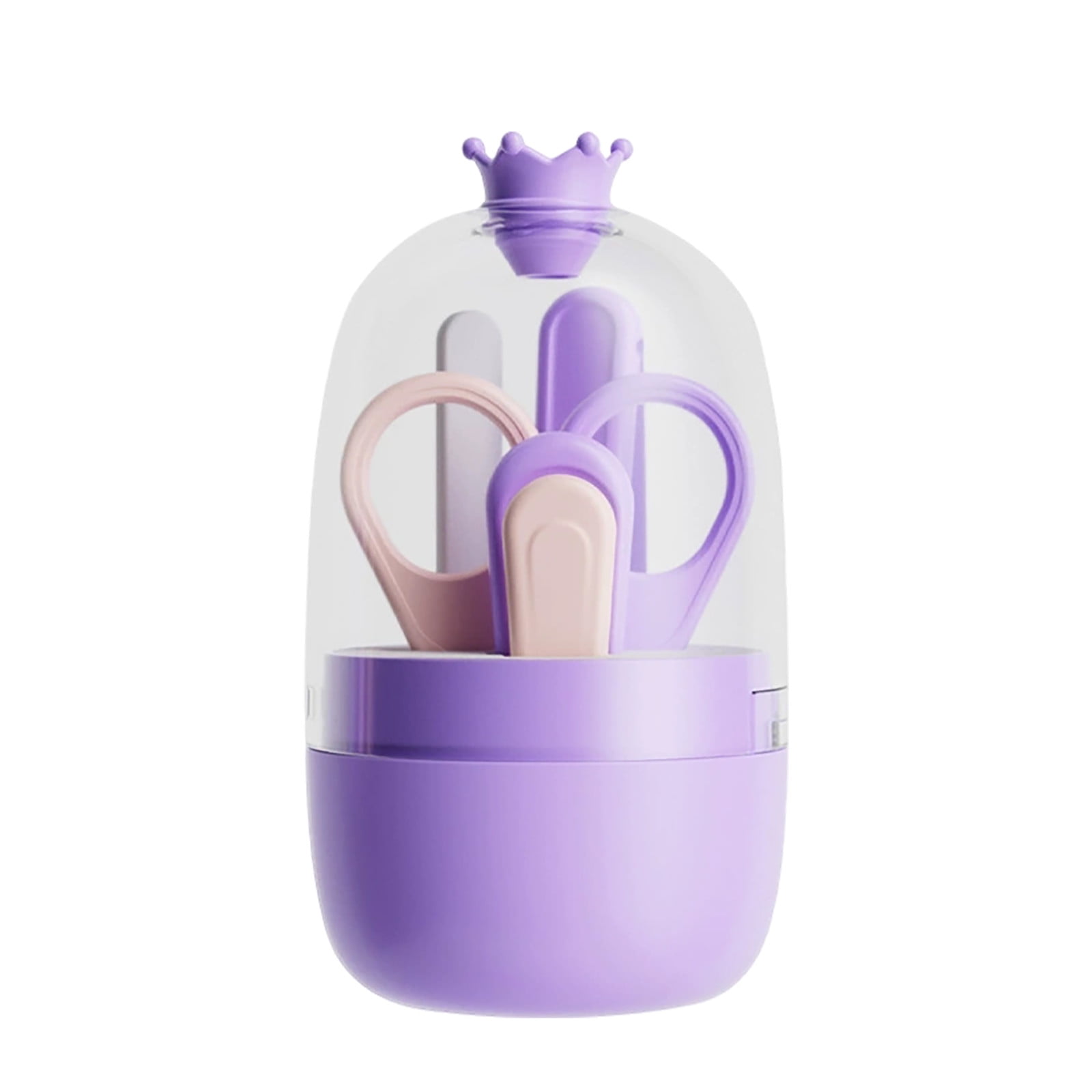 Baby Nail Clipper Set with Non Handle Gentle Trimming Tool for Toddlers ...