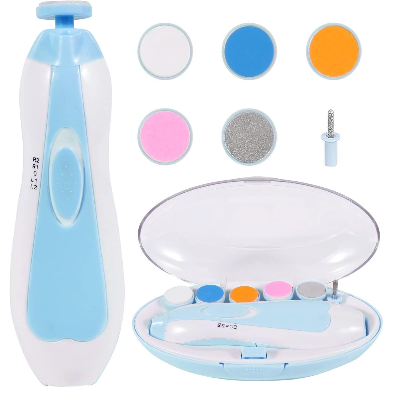 Baby Nail File Electric Nail Trimmer File Manicure Set, Toes ...