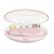 Baby Nail Trimmer Electric,Baby Nail Clippers, 6 in 1 Baby Nail File ...
