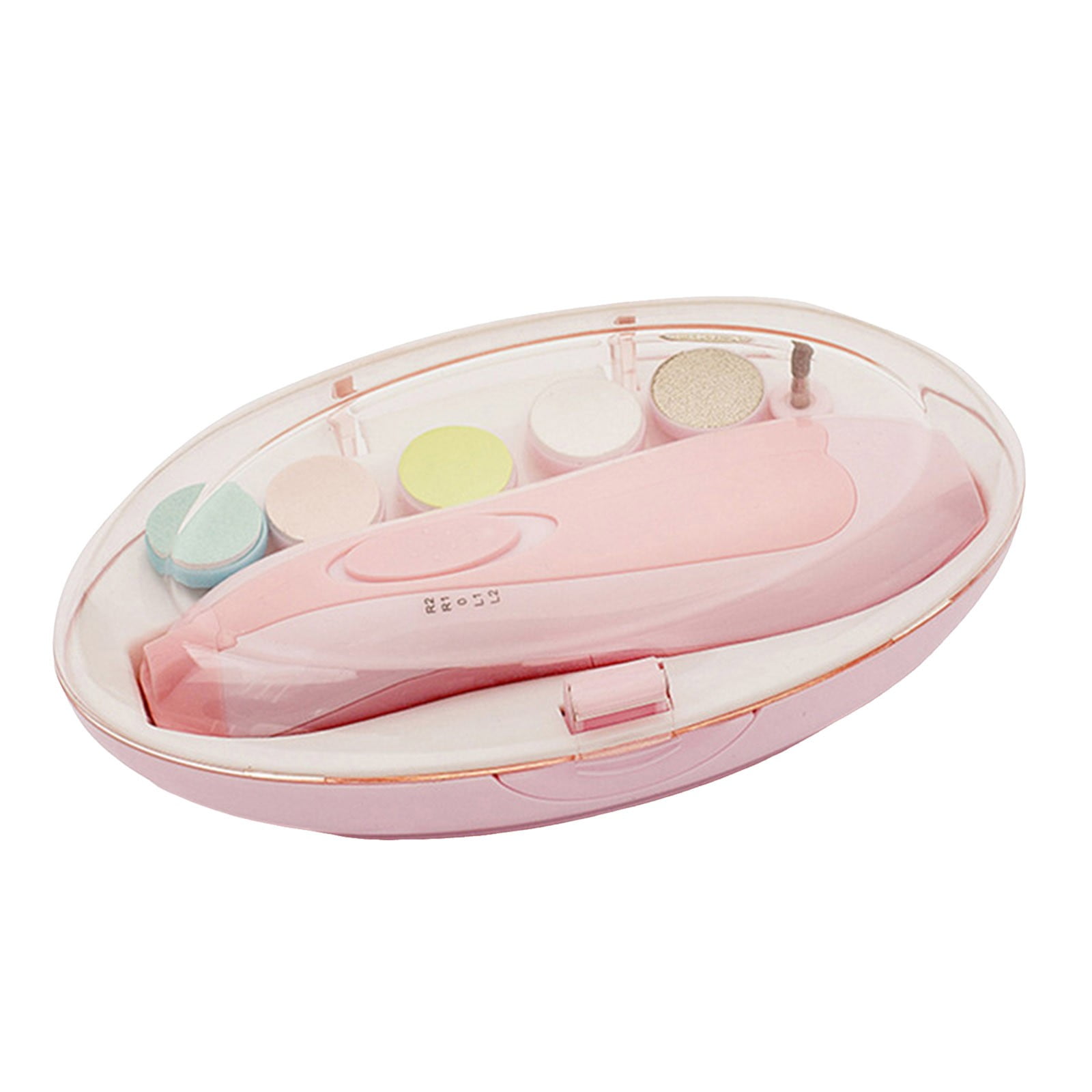 Baby Nail Sharpener Scratch Electric Nail Clipper Set for Children Nail ...