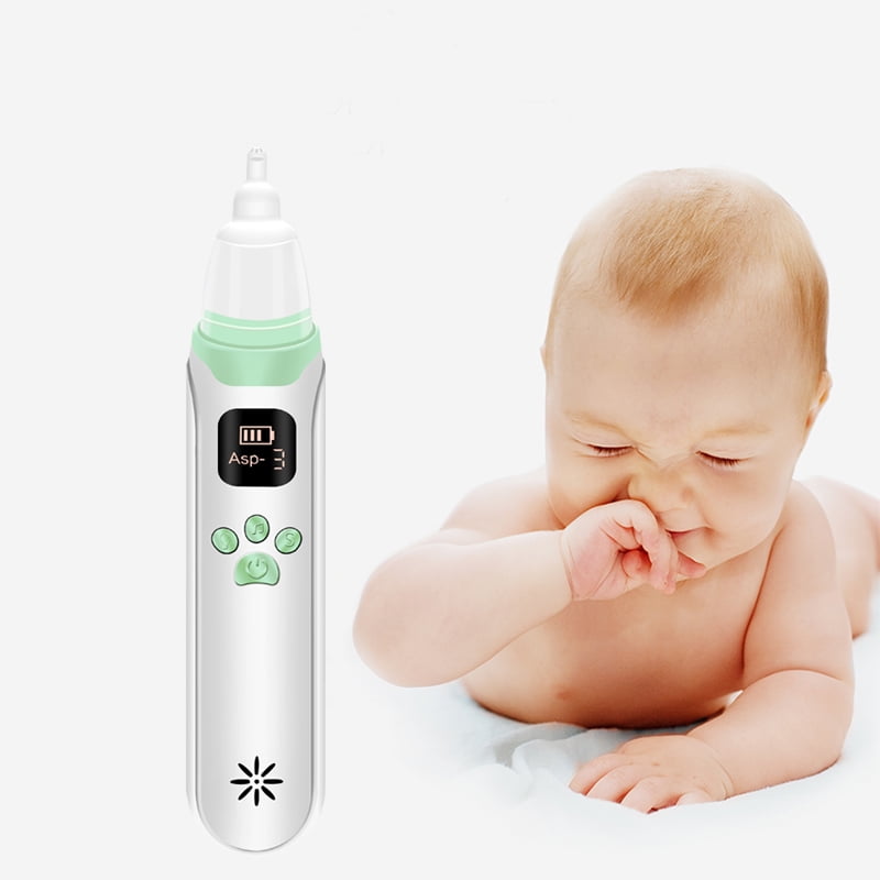 Baby Nasal Aspirator, Electric Nasal Cleaner for Newborns and Toddlers ...