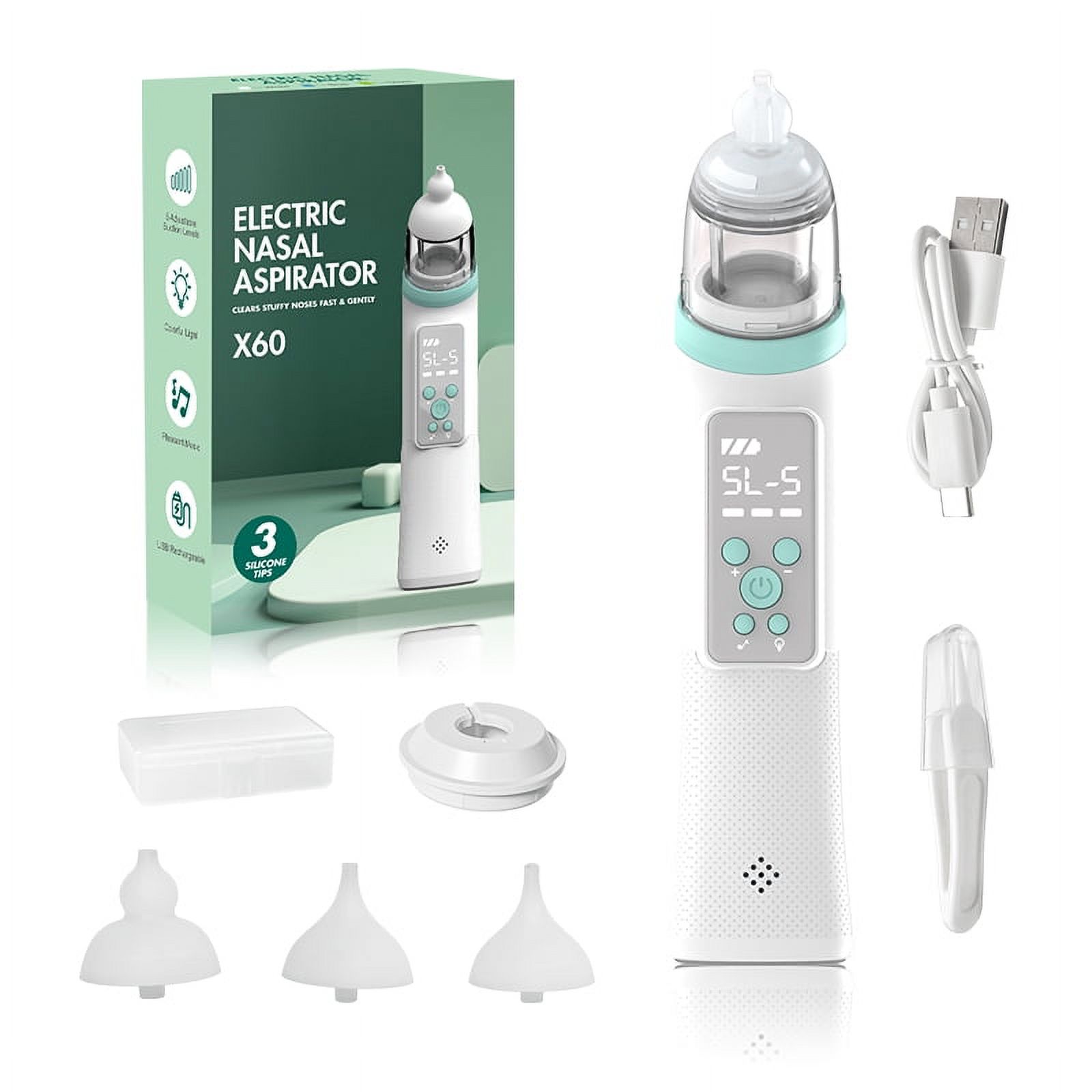 BABY-VAC Baby Nasal Aspirator Safe Hygienic Quick Best Results for ...