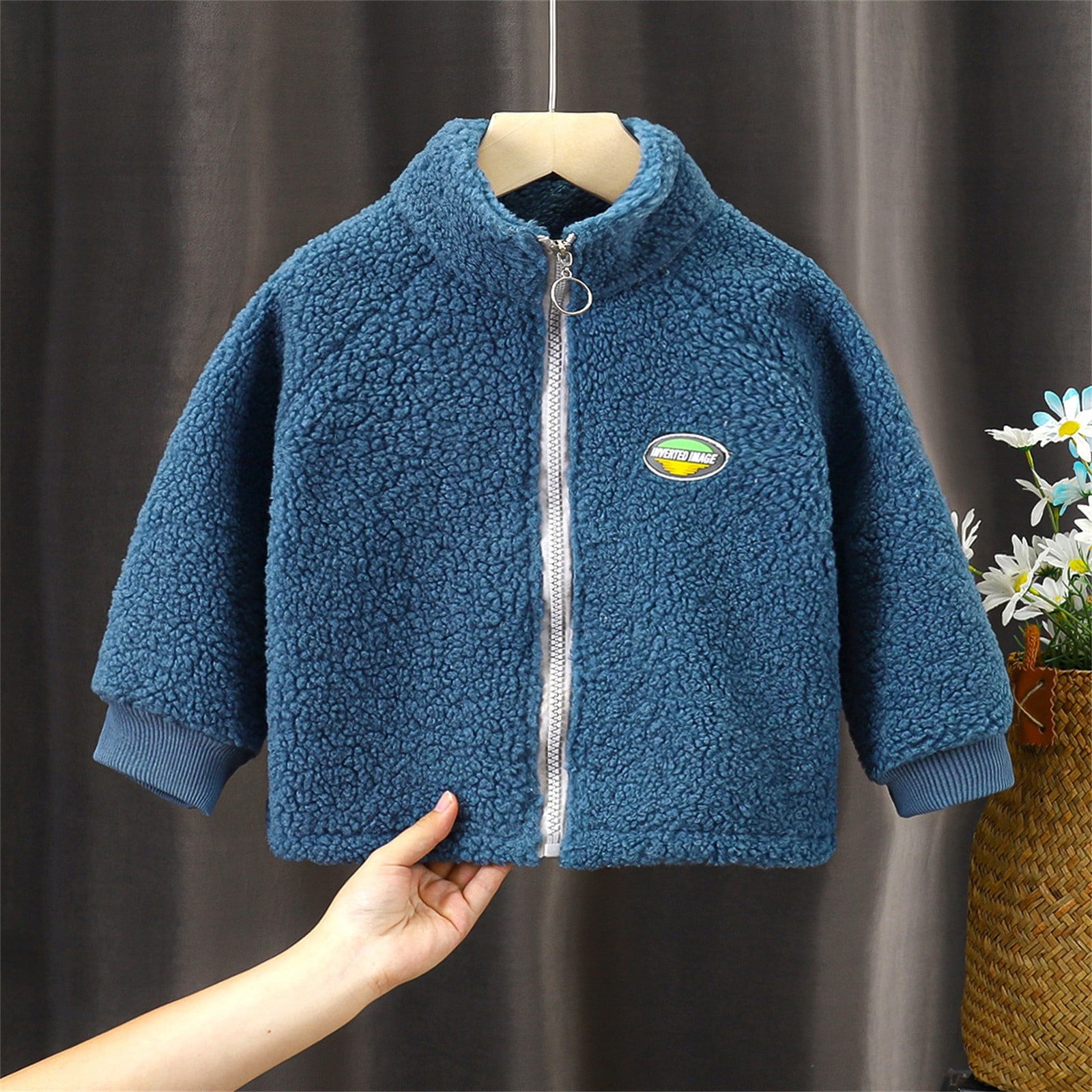 Baby Jacket Cute Cartoon Animal Printed Long Sleeve Soft Lightweight ...