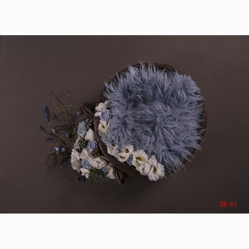 Baby Newborn Floral Basket Photography Backdrops Props Children ...