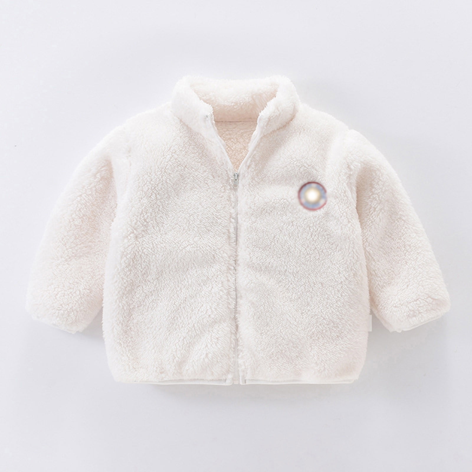Baby Winter Jacket Cute Printed Solid Long Sleeve Christmas Gift for ...