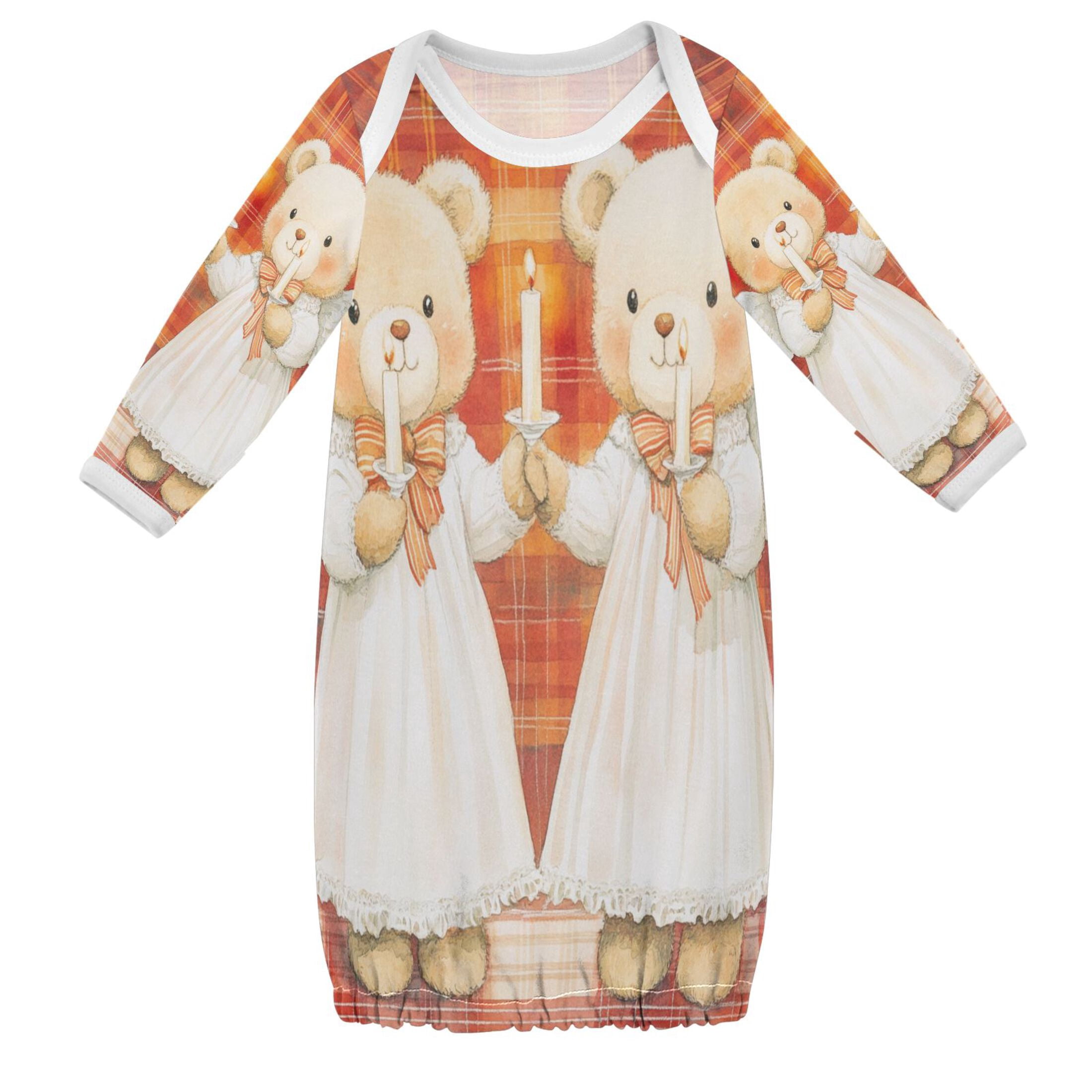 Baby Night dress Cartoon Creative Candlelight BlessingSleepwear Outfits ...