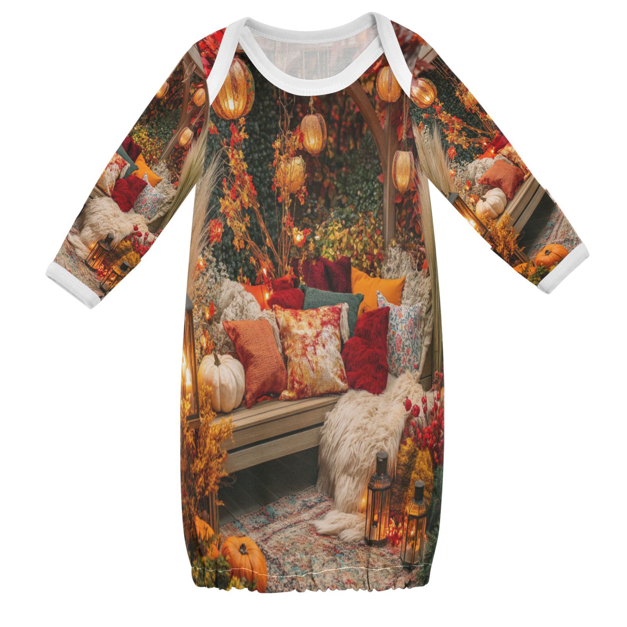 Baby Night dress Cartoon Creative Cozy Autumn GardenSleepwear Outfits ...