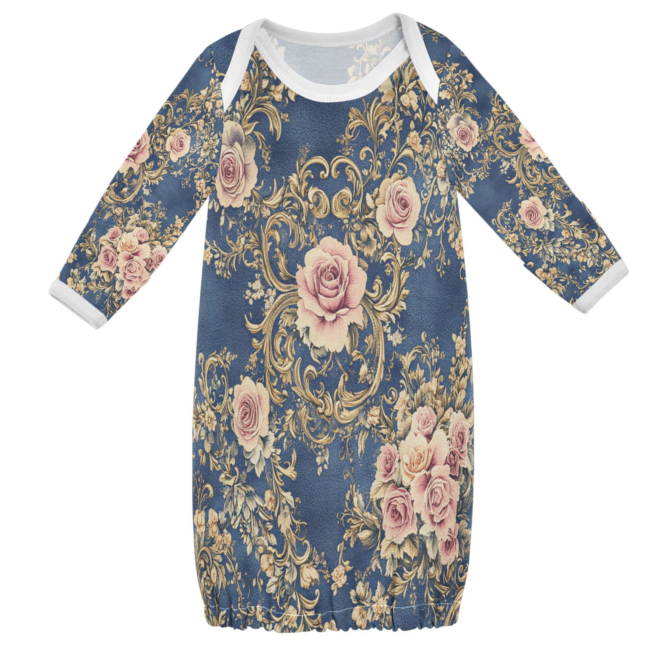Baby Night dress Cartoon Creative Damask Of Floral Sleepwear Outfits ...