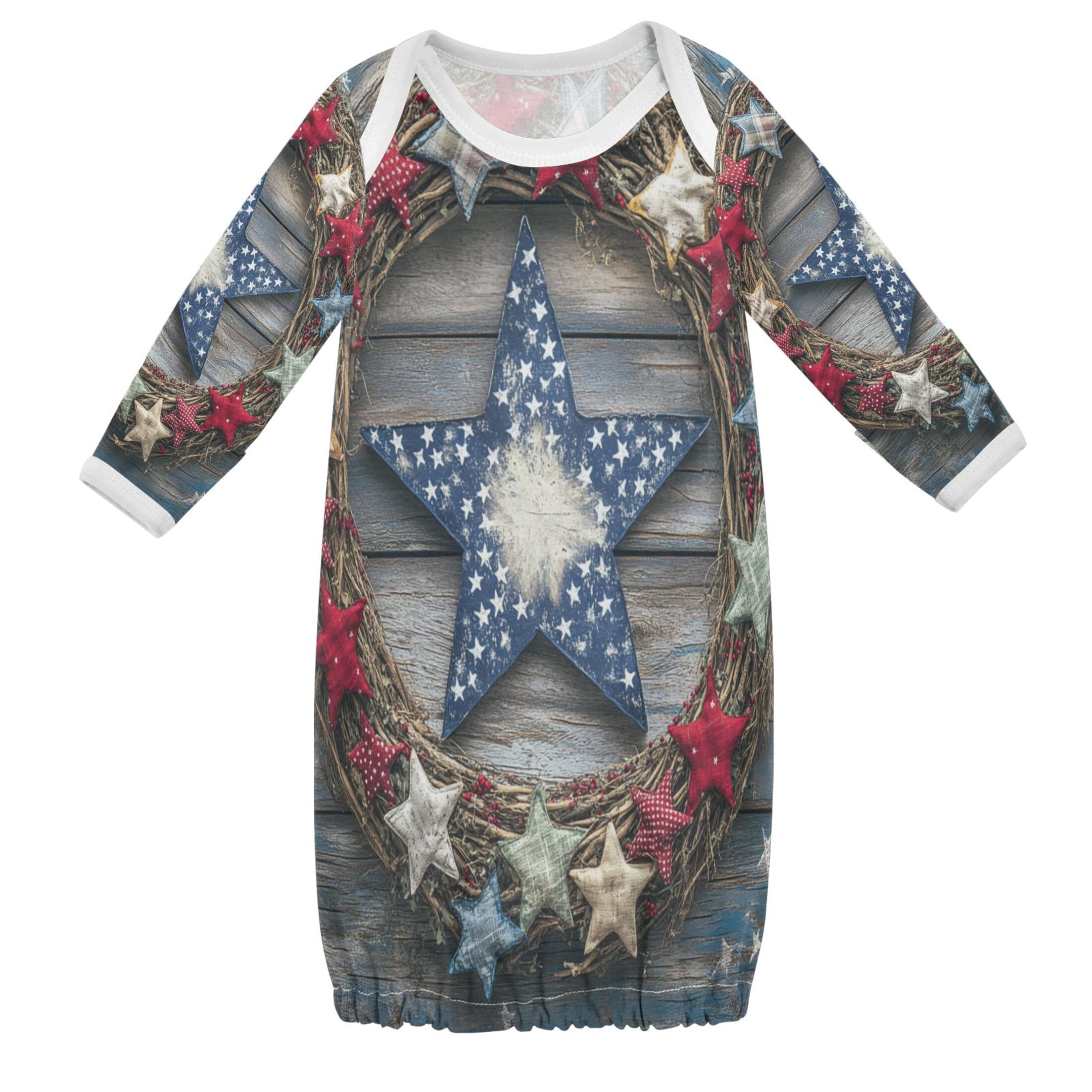 Baby Night dress Cartoon Creative Design Stars PatternSleepwear Outfits ...
