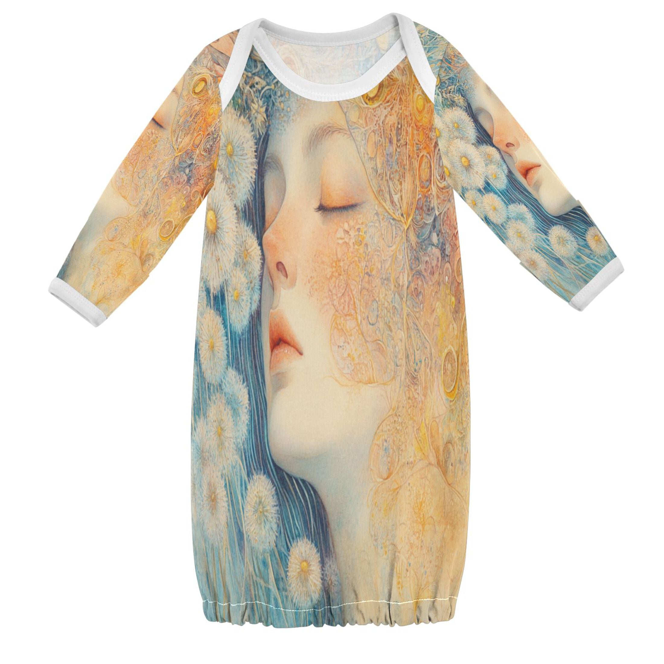 Baby Night dress Cartoon Creative Dreamy Floral PortraitSleepwear ...