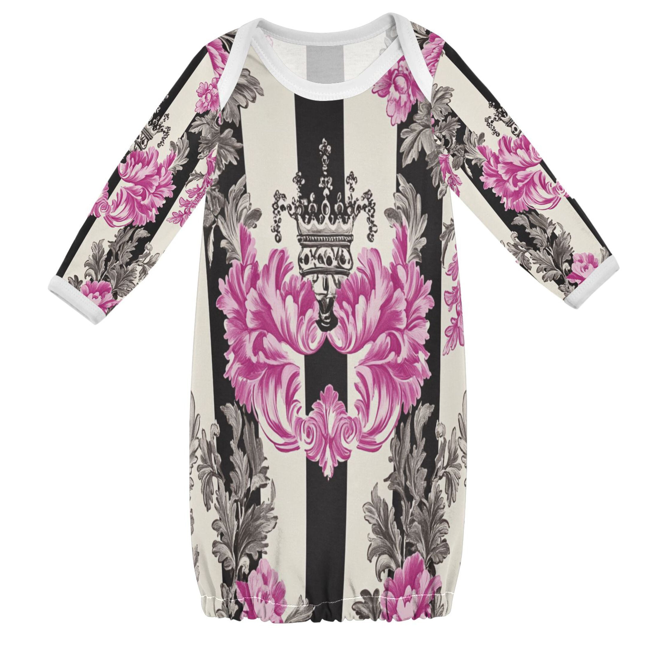 Baby Night dress Cartoon Creative Floral CrownSleepwear Outfits Pajamas ...