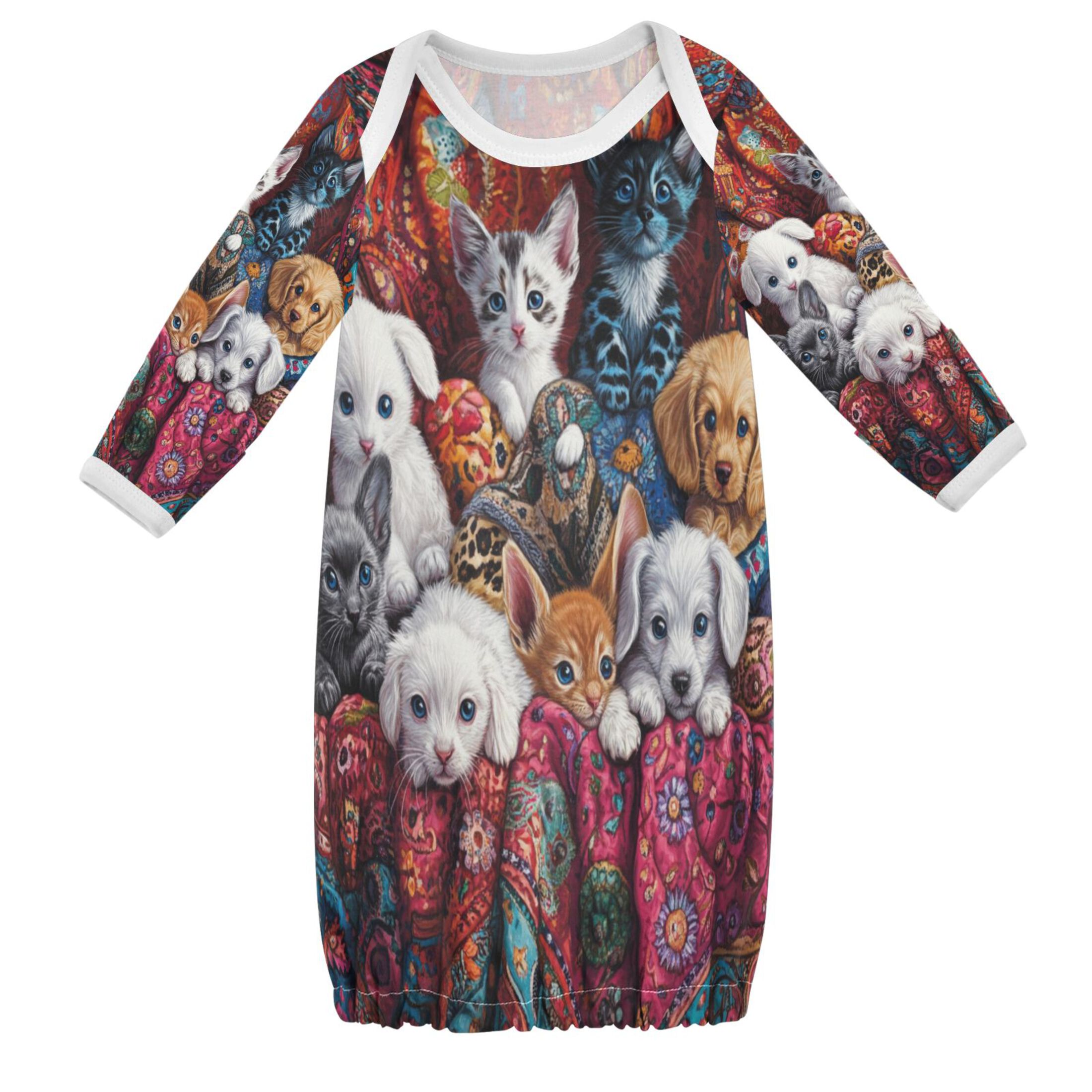 Baby Night dress Cartoon Creative He Purrfect PlaymatesSleepwear ...