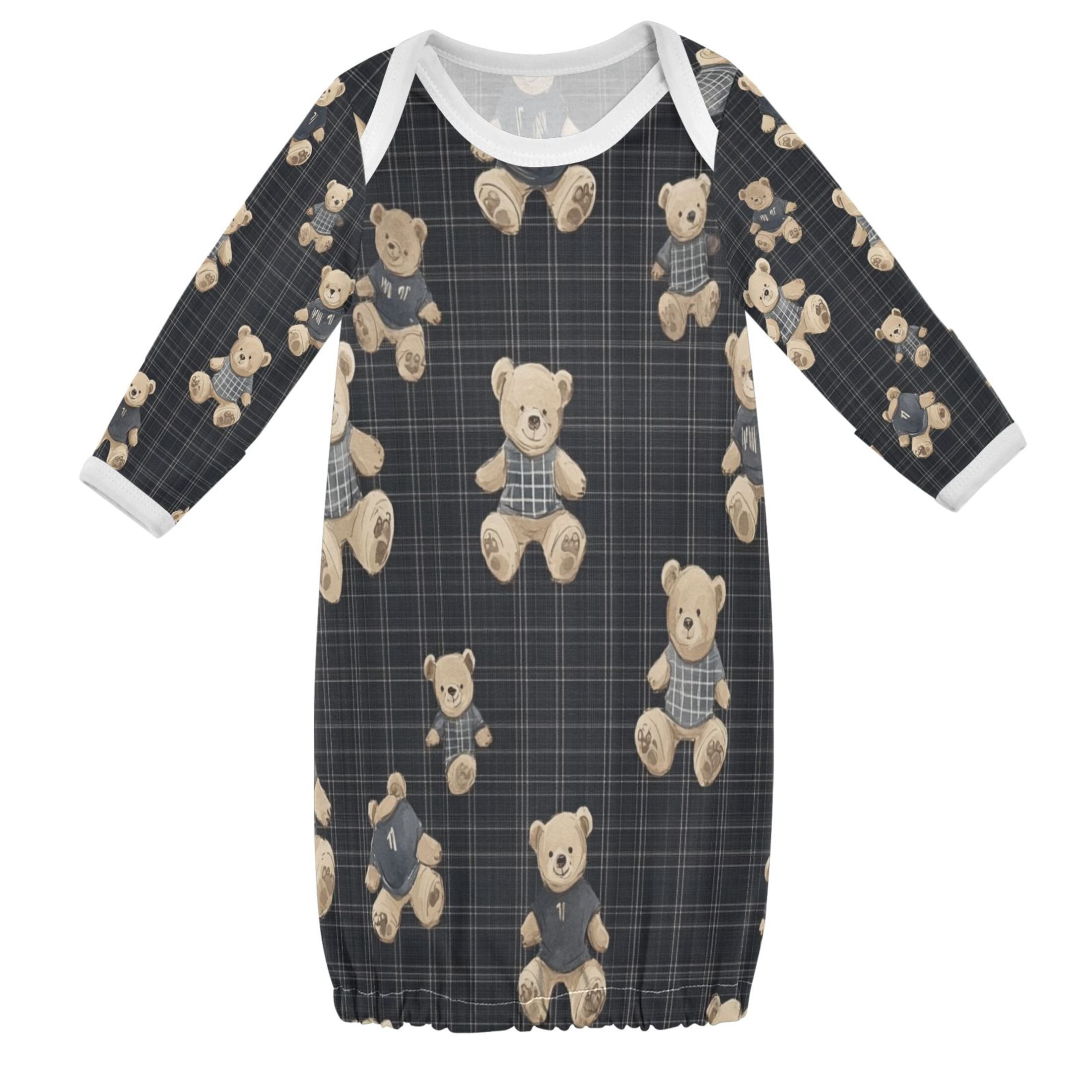 Baby Night dress Cartoon Creative Hoodie Bears PrintingSleepwear ...