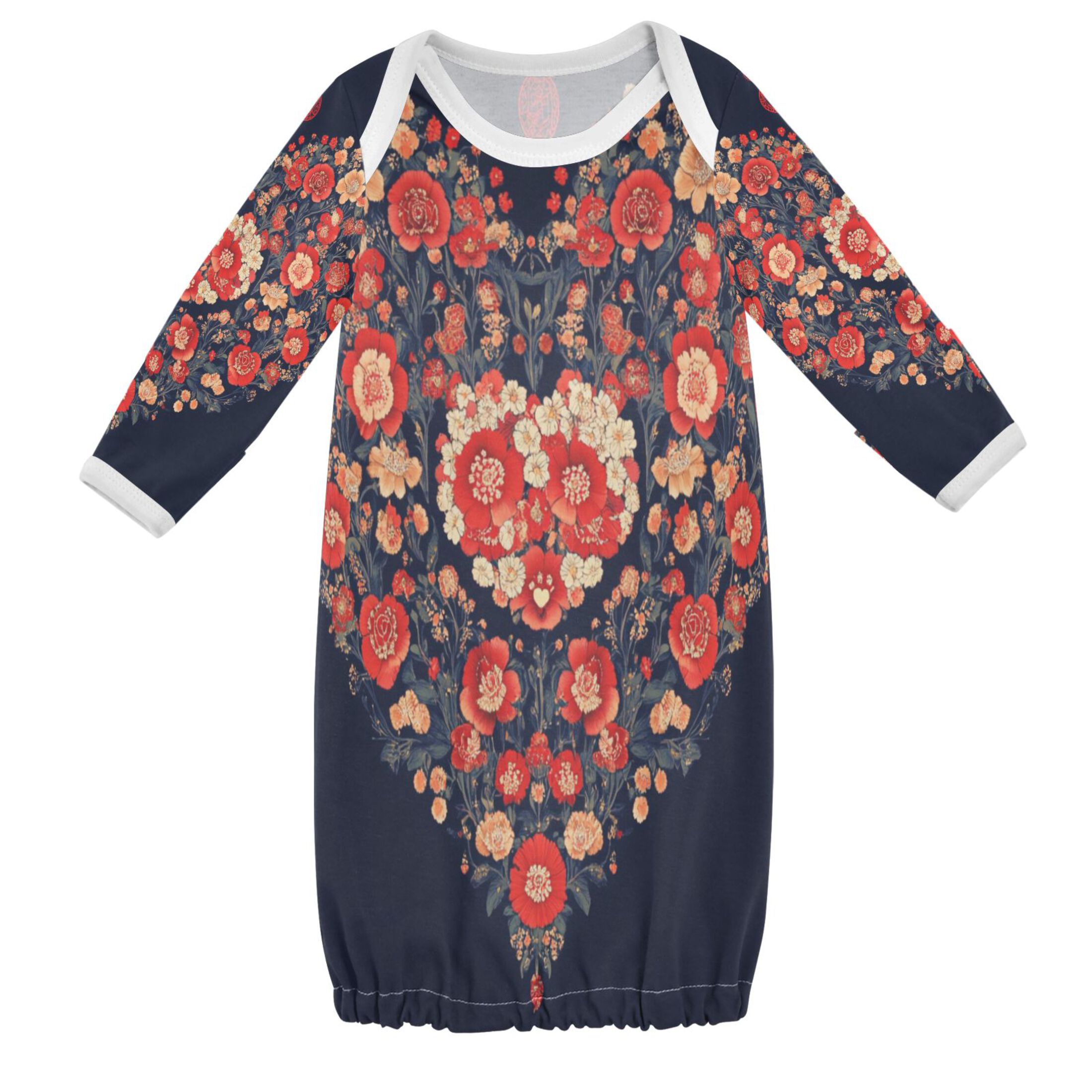 Baby Night dress Cartoon Creative Pattern Of Heart ShapedSleepwear ...