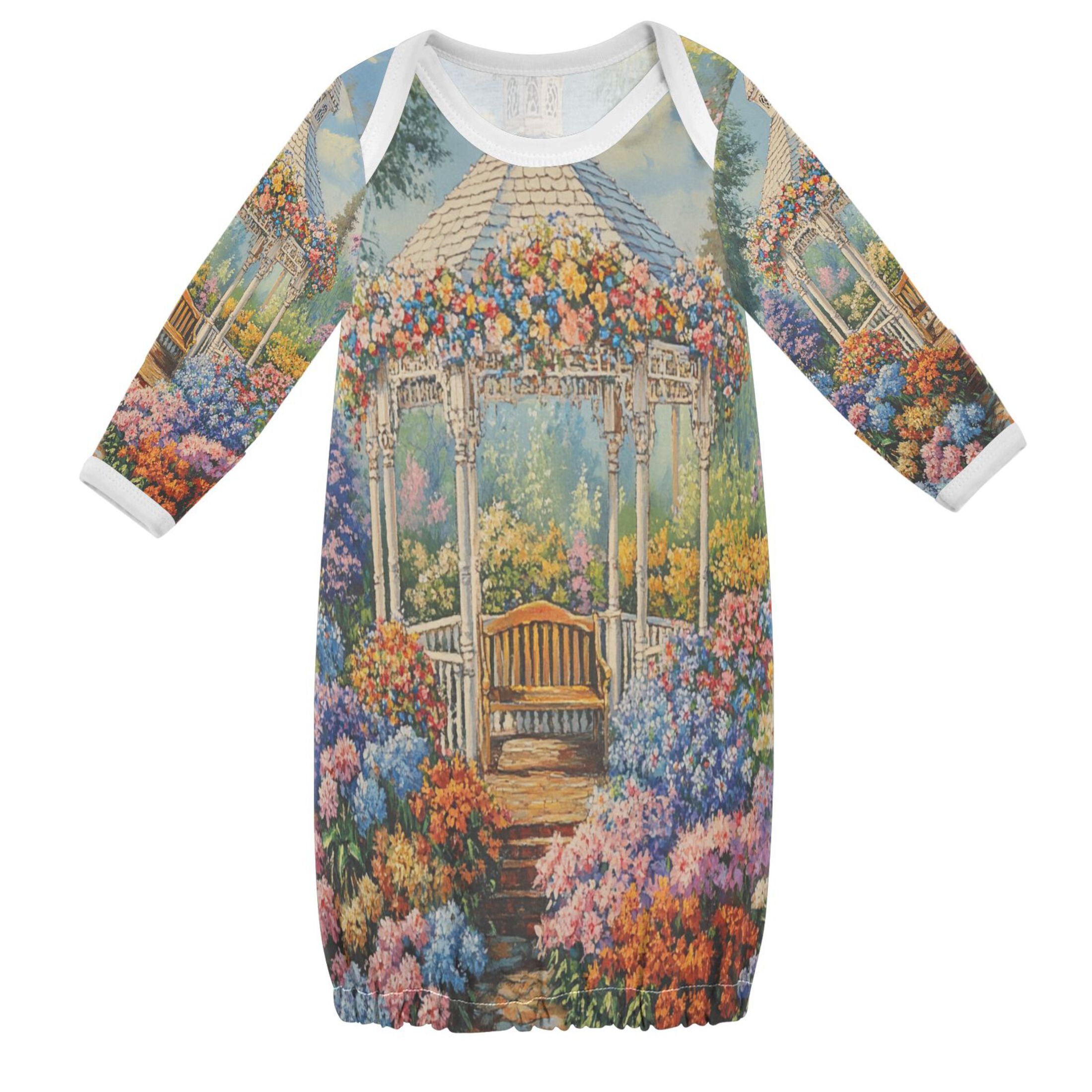 Baby Night dress Cartoon Creative Victorian White Gazebo ...