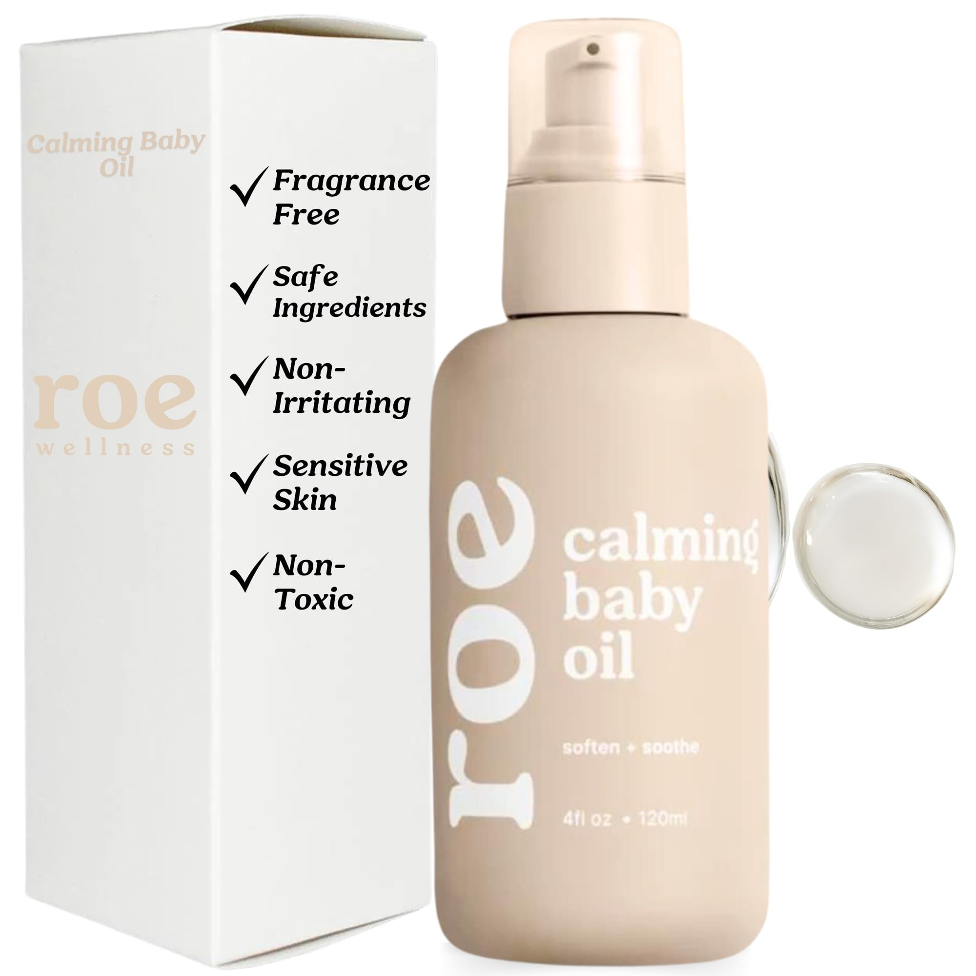 Baby Oil Calming & Soothes, Hydrates Rough And Irritated Skin | All ...