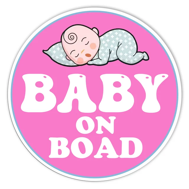 Baby On Board Stickers Warning Signs Decal Sticker For Car Truck Van ...