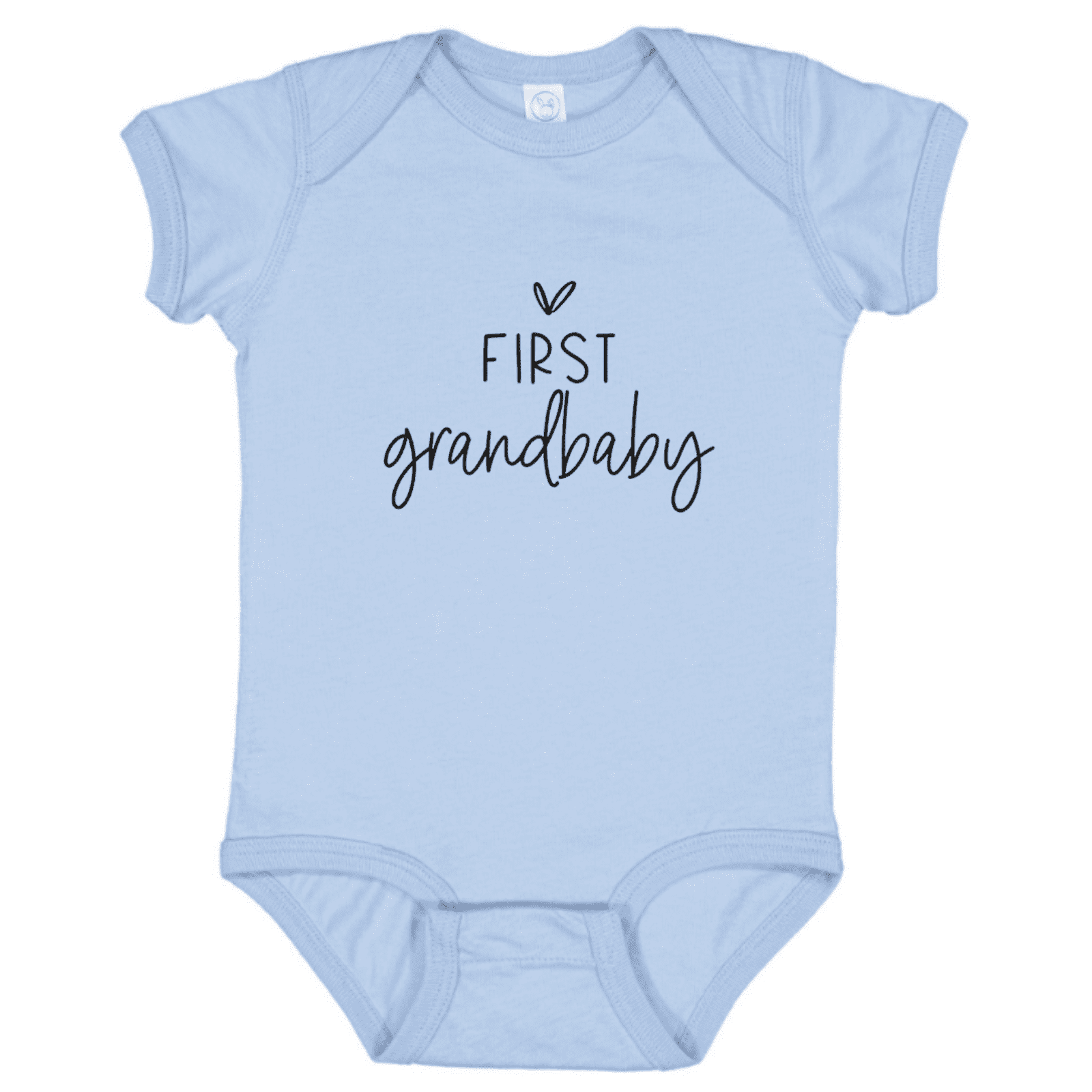 Baby Onesie Hub First Grandbaby Baby Announcement Onesie, Pregnancy ...