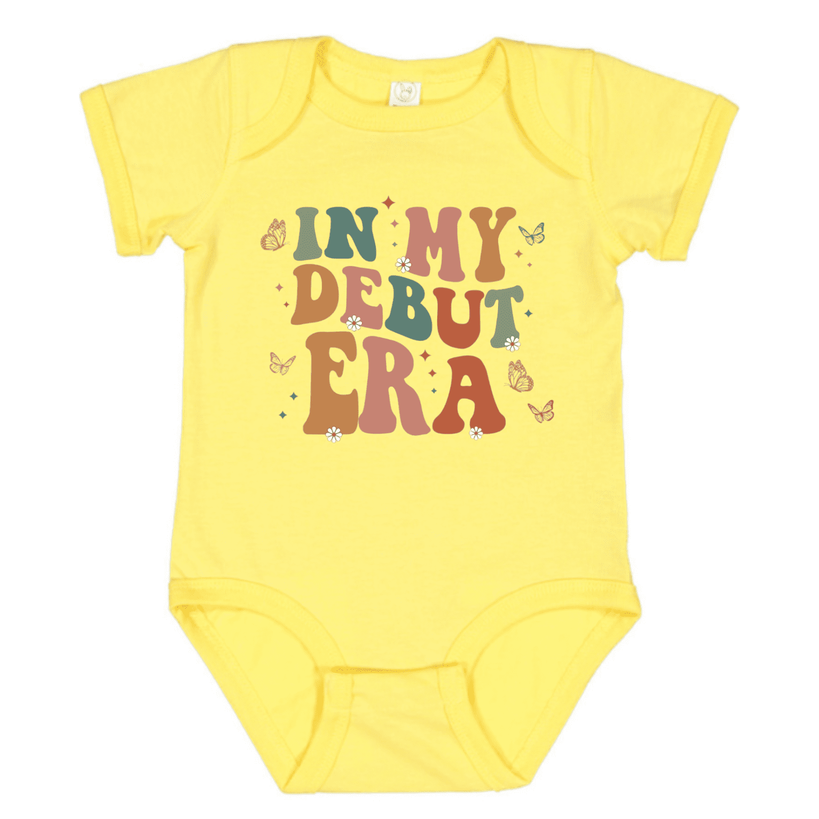 Baby Onesie Hub In My Debut Era Baby Bodysuit, Cute Music Era Baby Gift ...