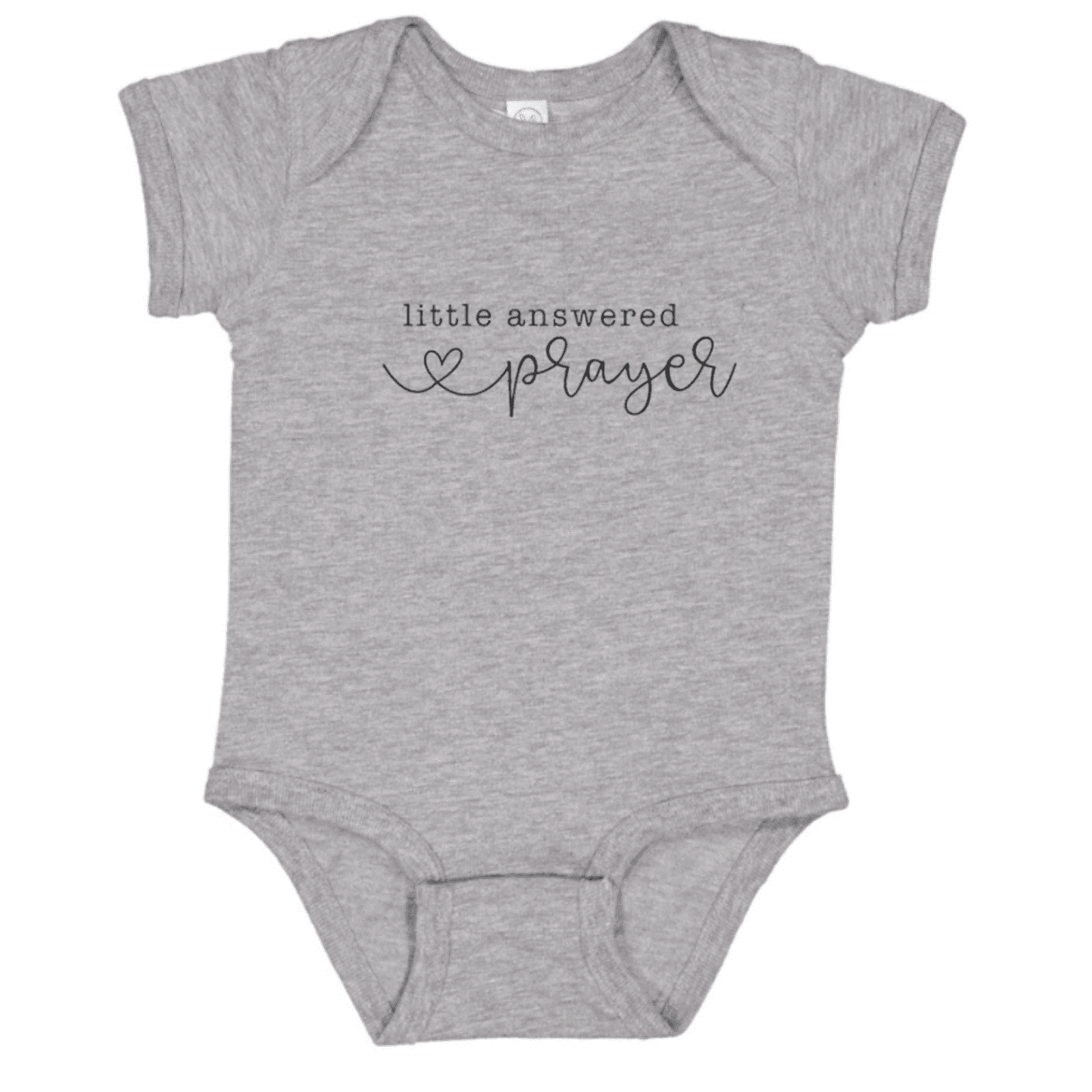 Baby Onesie Hub Little Answered Prayer Baby Bodysuit, Faith Baby Gift ...