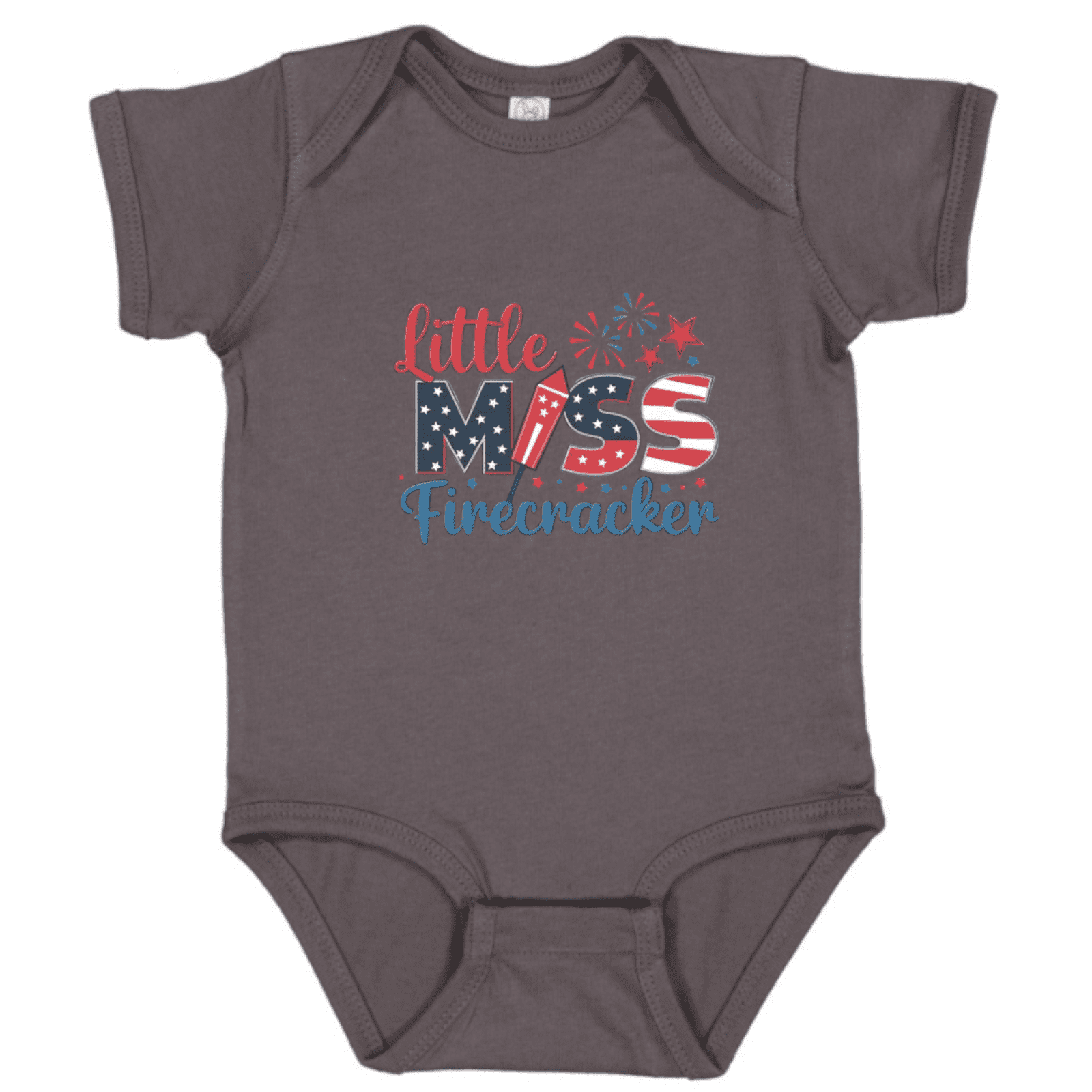 Baby Onesie Hub Little Miss Firecracker Infant Shirt, Announcement Gift ...