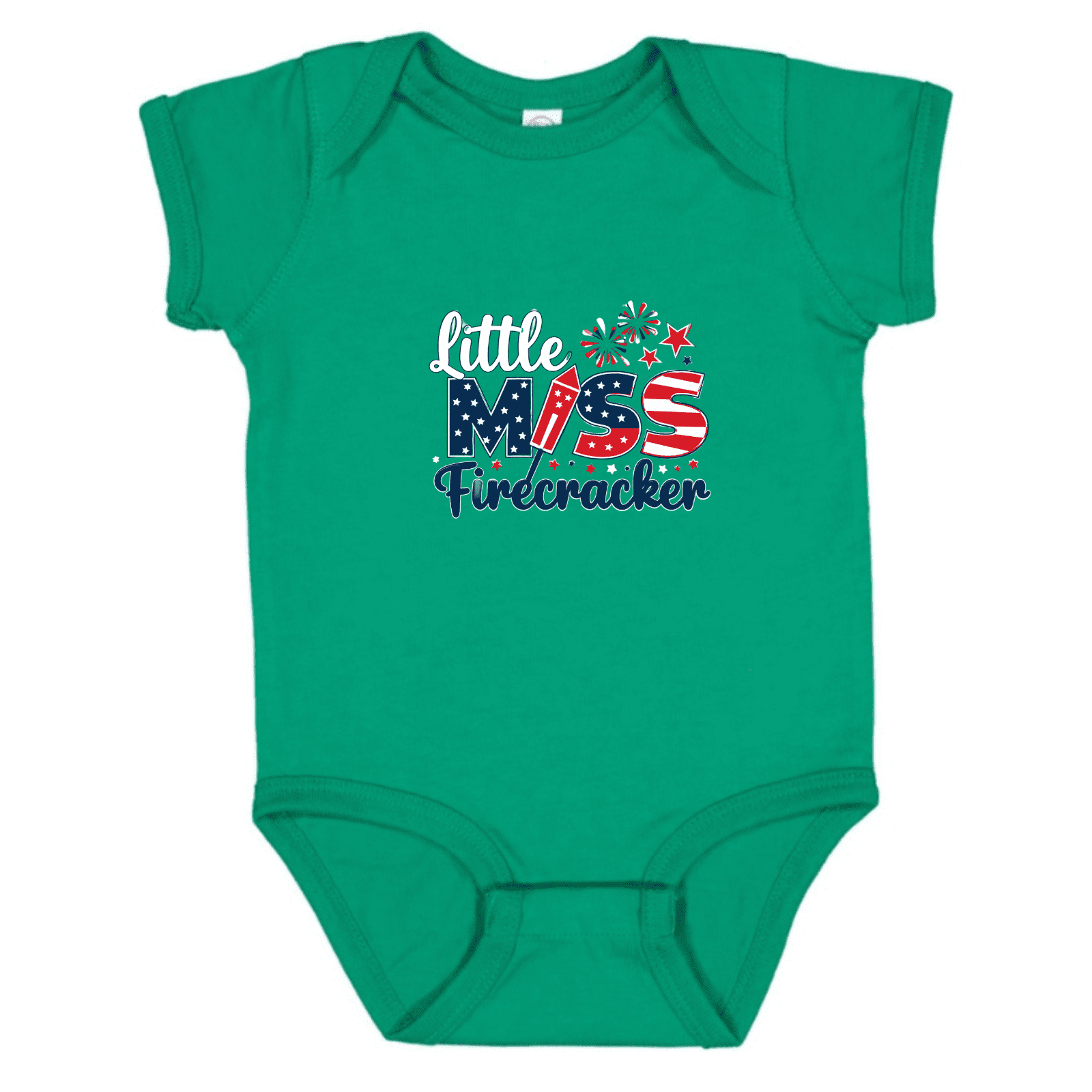 Baby Onesie Hub Little Miss Firecracker Infant Shirt, Announcement Gift ...