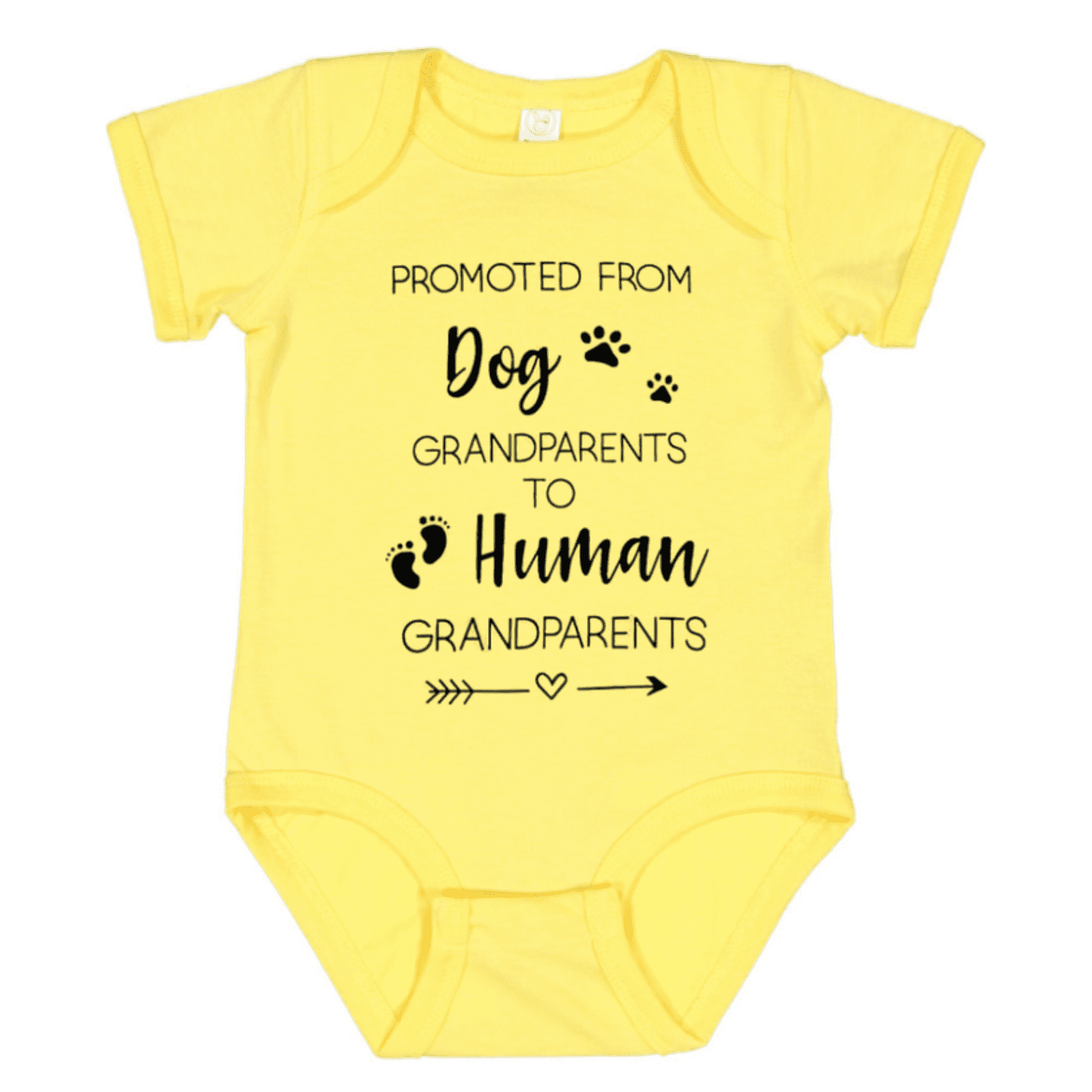 Baby Onesie Hub Promoted From Dog to Human Infant Shirt, Announcement ...