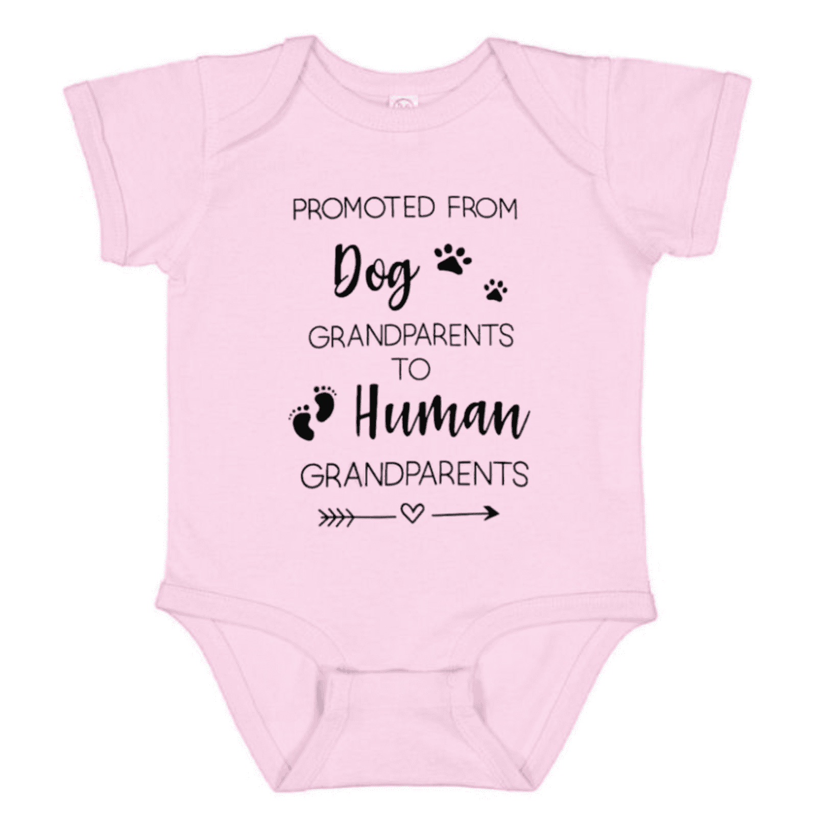 Baby Onesie Hub Promoted From Dog to Human Infant Shirt, Announcement ...