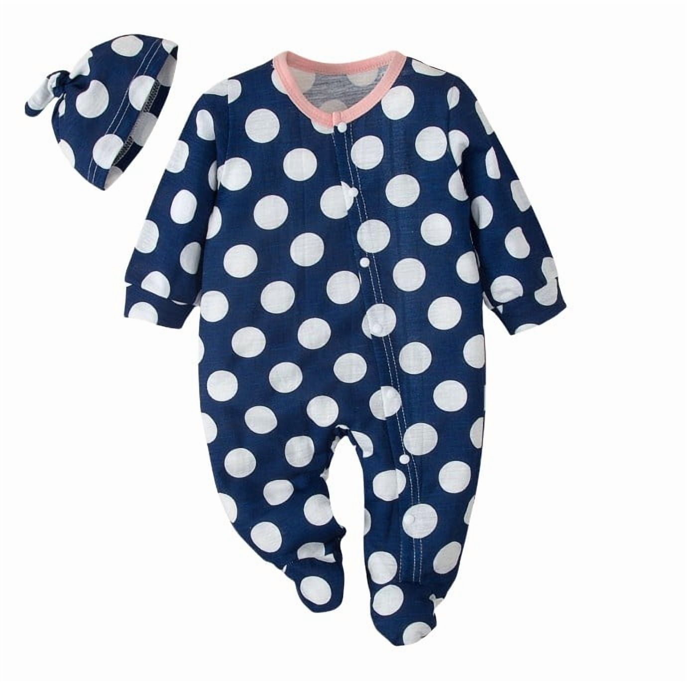 Baby Onesies Unisex Floral Print Single Button Autumn Winter Yellow ...