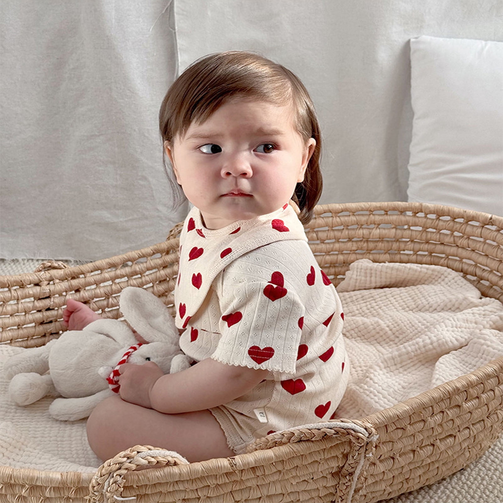 Baby Onesies Unisex Girls Side Snap Cute Print Romper Baby Boy Romper ...