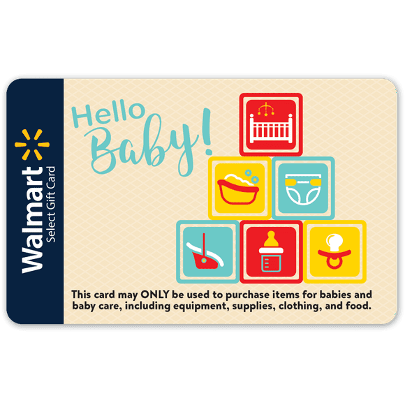 Baby Only Select Walmart Gift Card
