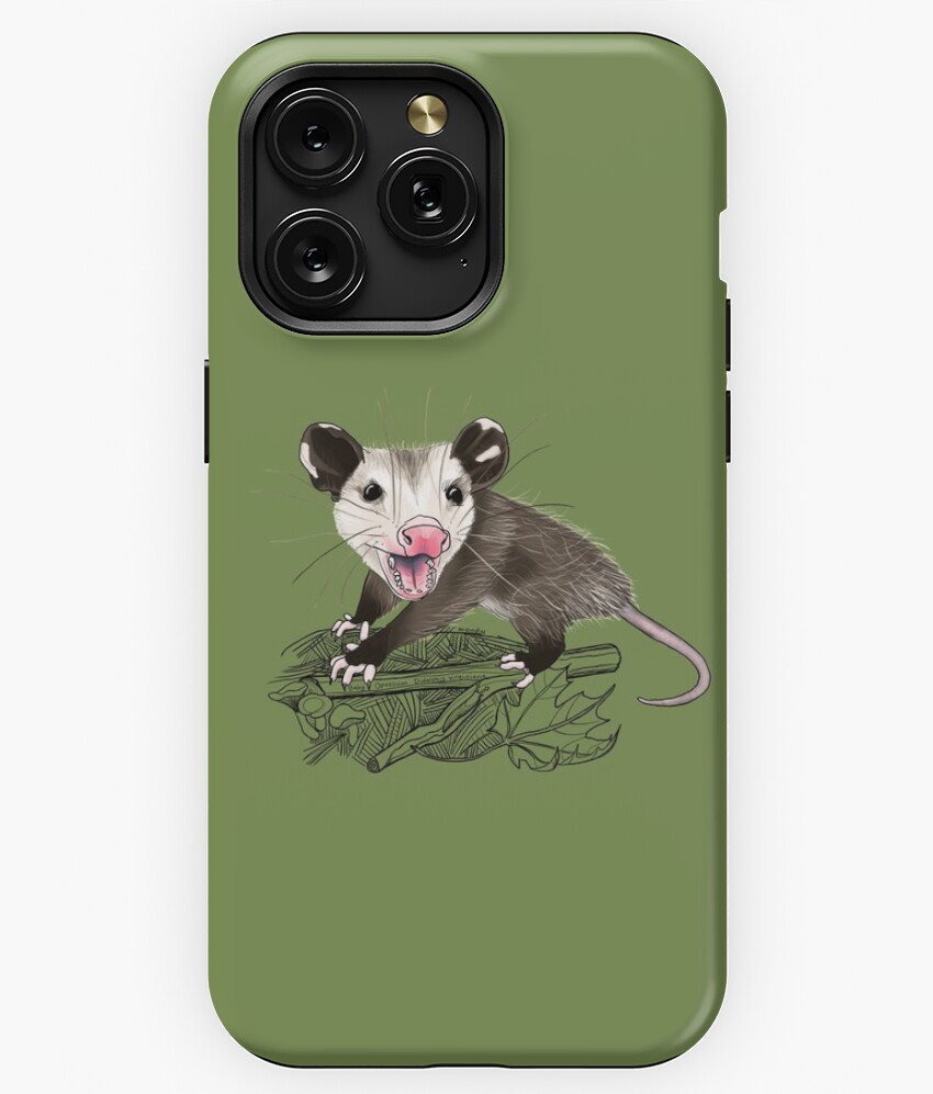 Baby Opossum Cute Animal Art M3602 Phone Case for iPhone 17 16 15 14 13 ...