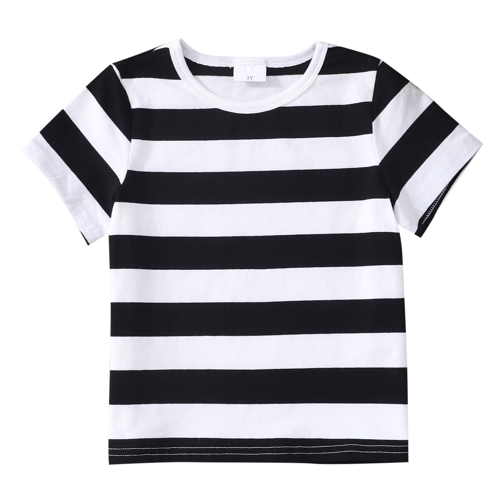 Baby Outdoor Shirt Kids Toddler Baby Boys Girls Multicolor Stripe Print ...