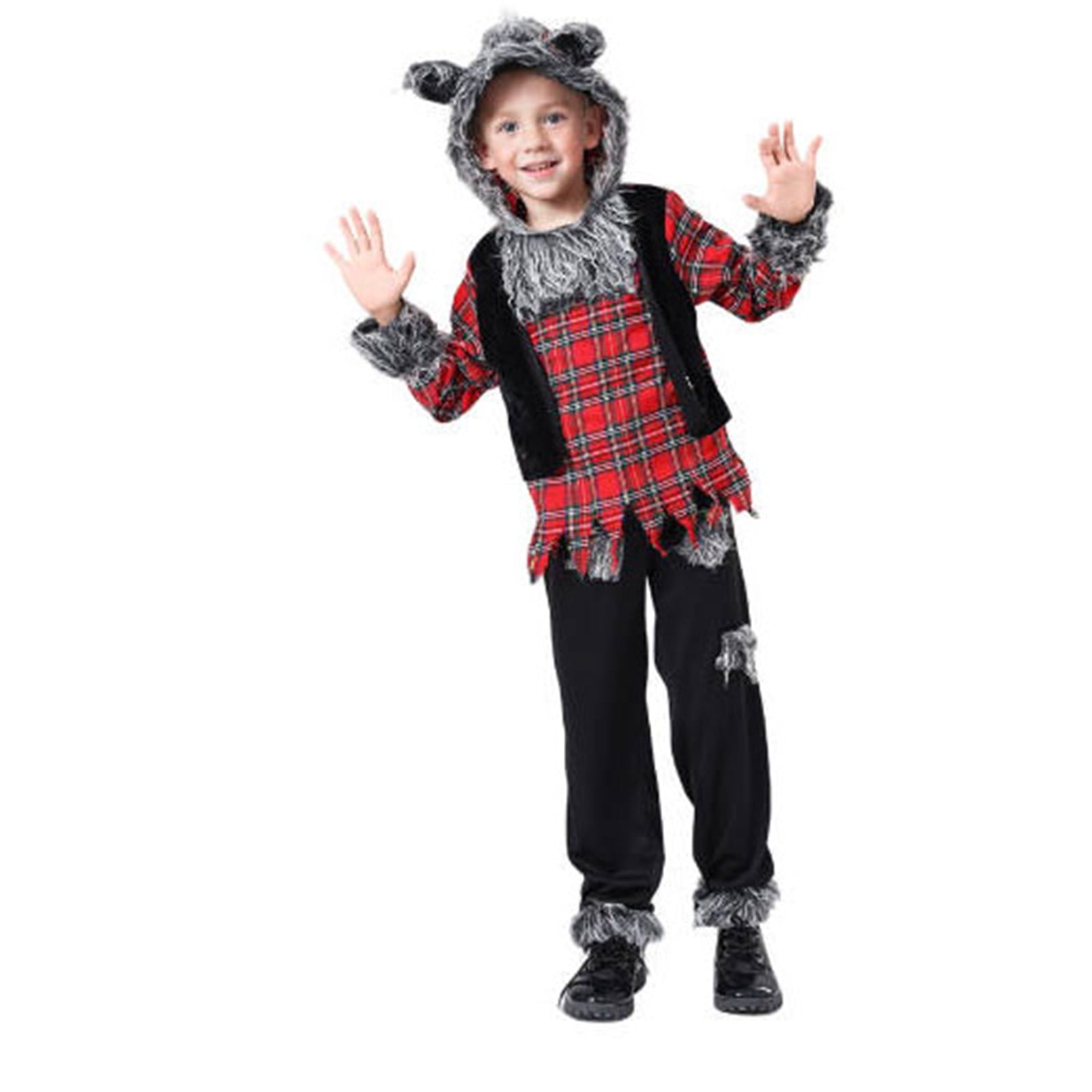 Baby Outfits Piece Kids Hungry Howler Werewolf Shaped Stage Performance ...